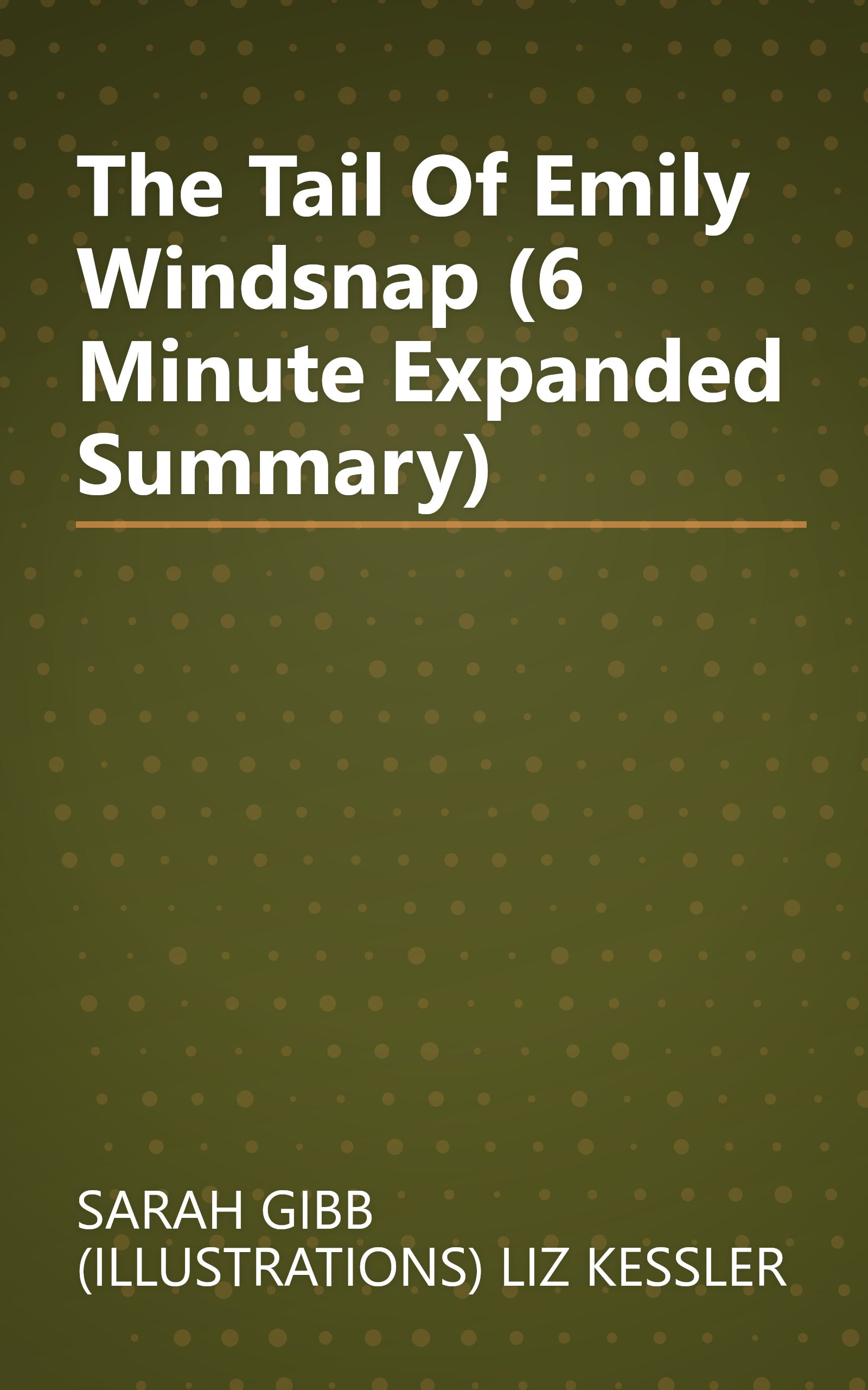 The Tail Of Emily Windsnap (6 Minute   Expanded Summary) book cover