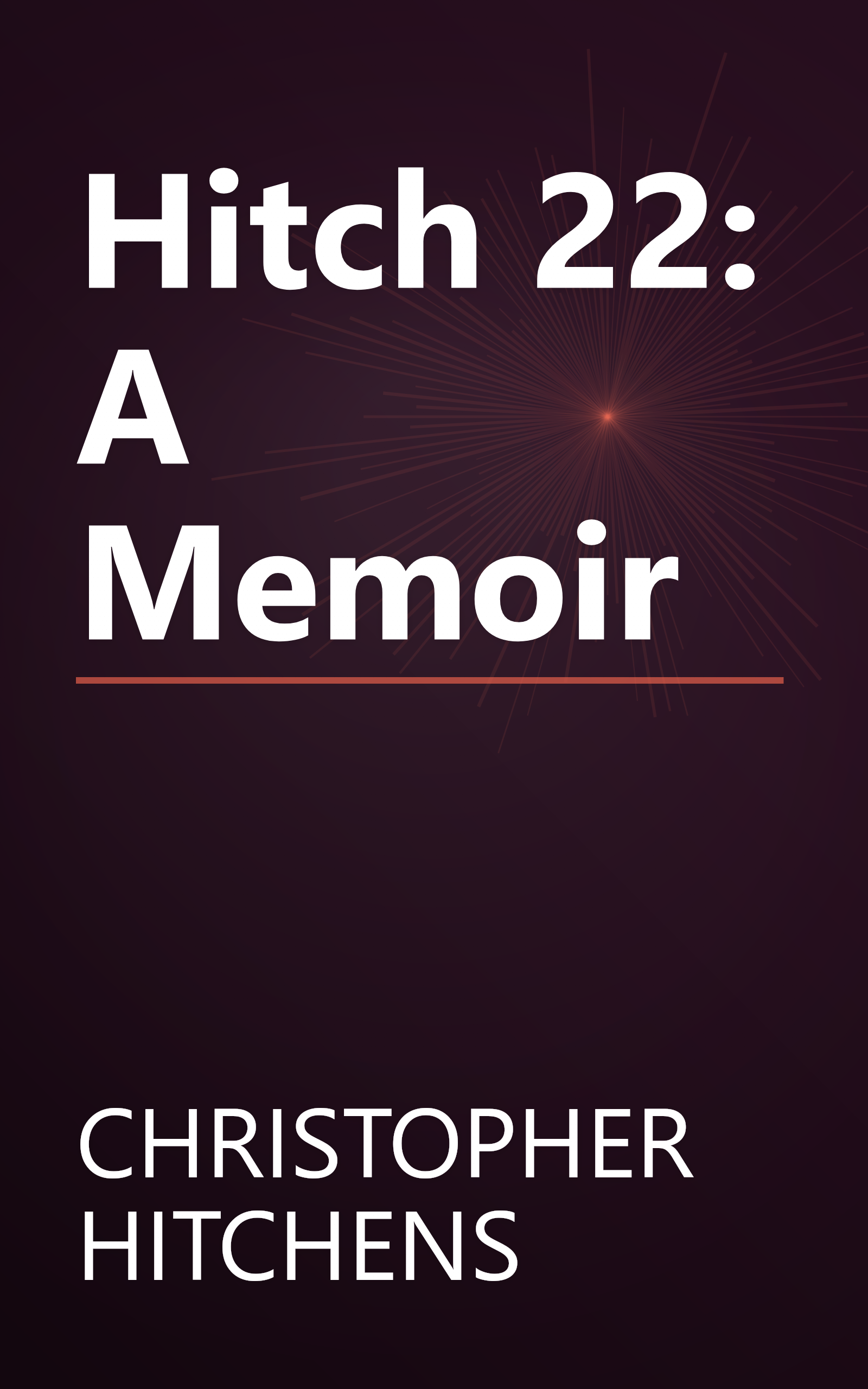 Hitch 22: A Memoir book cover