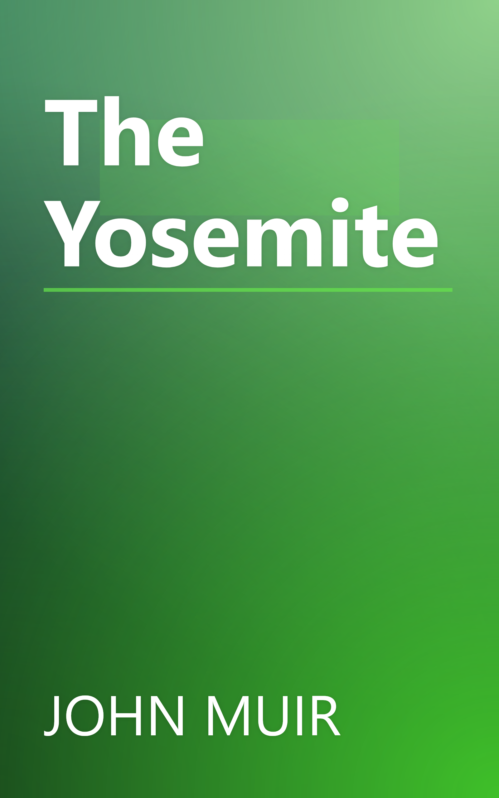 The Yosemite book cover