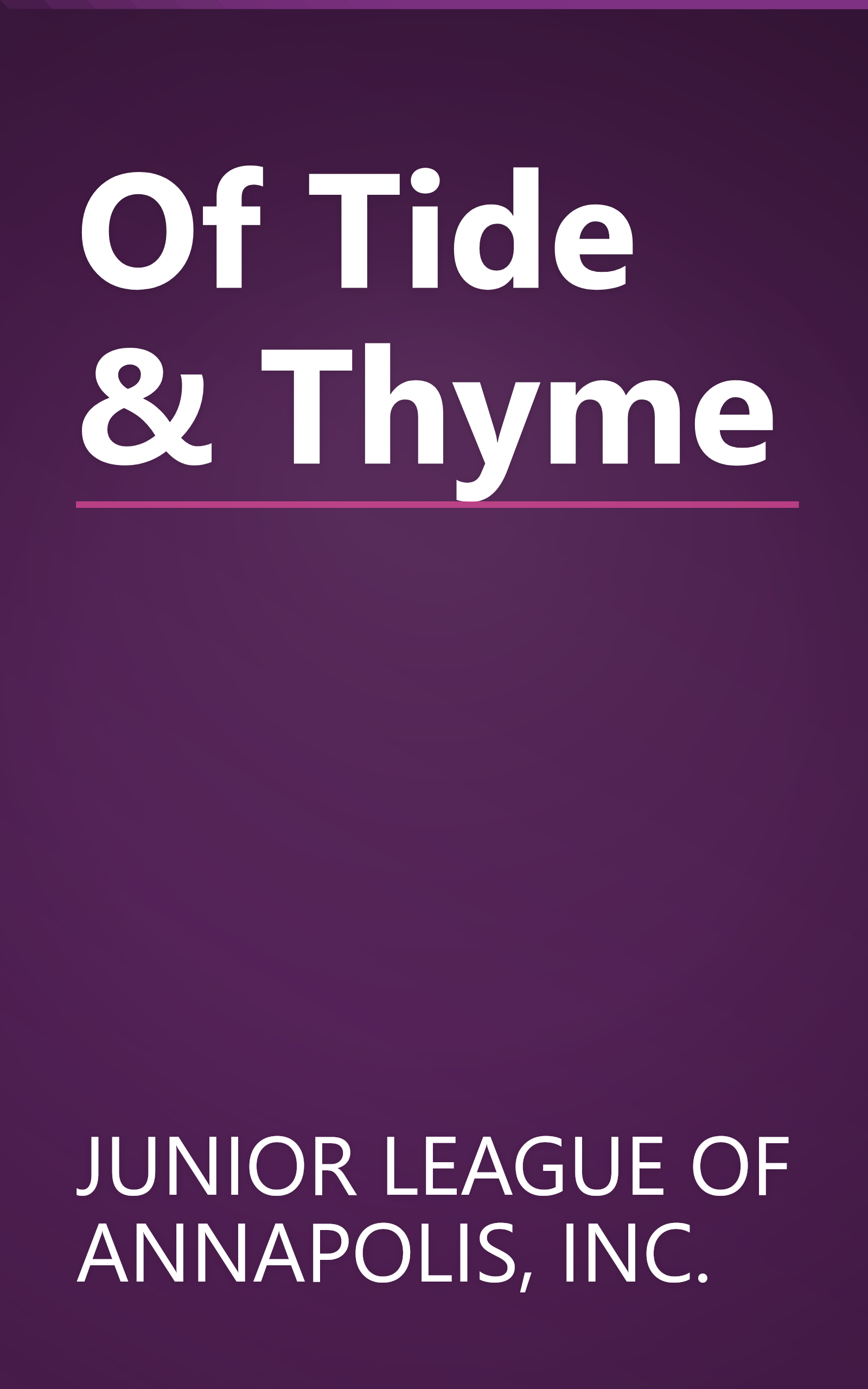 Of Tide & Thyme book cover