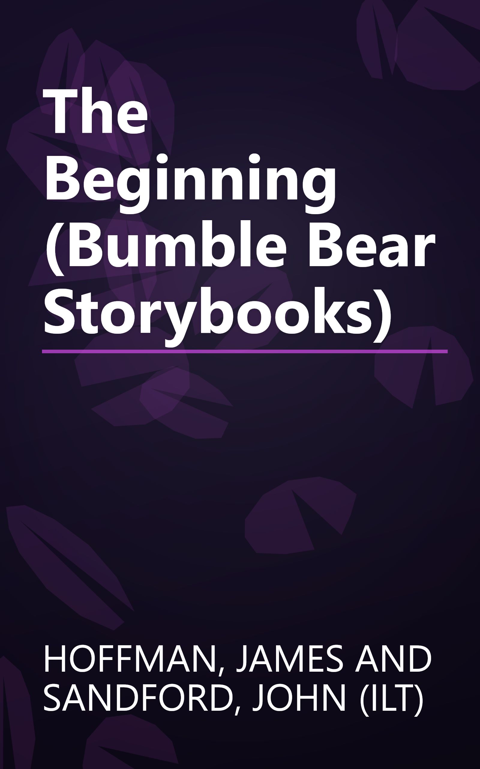 The Beginning (Bumble Bear Storybooks) book cover