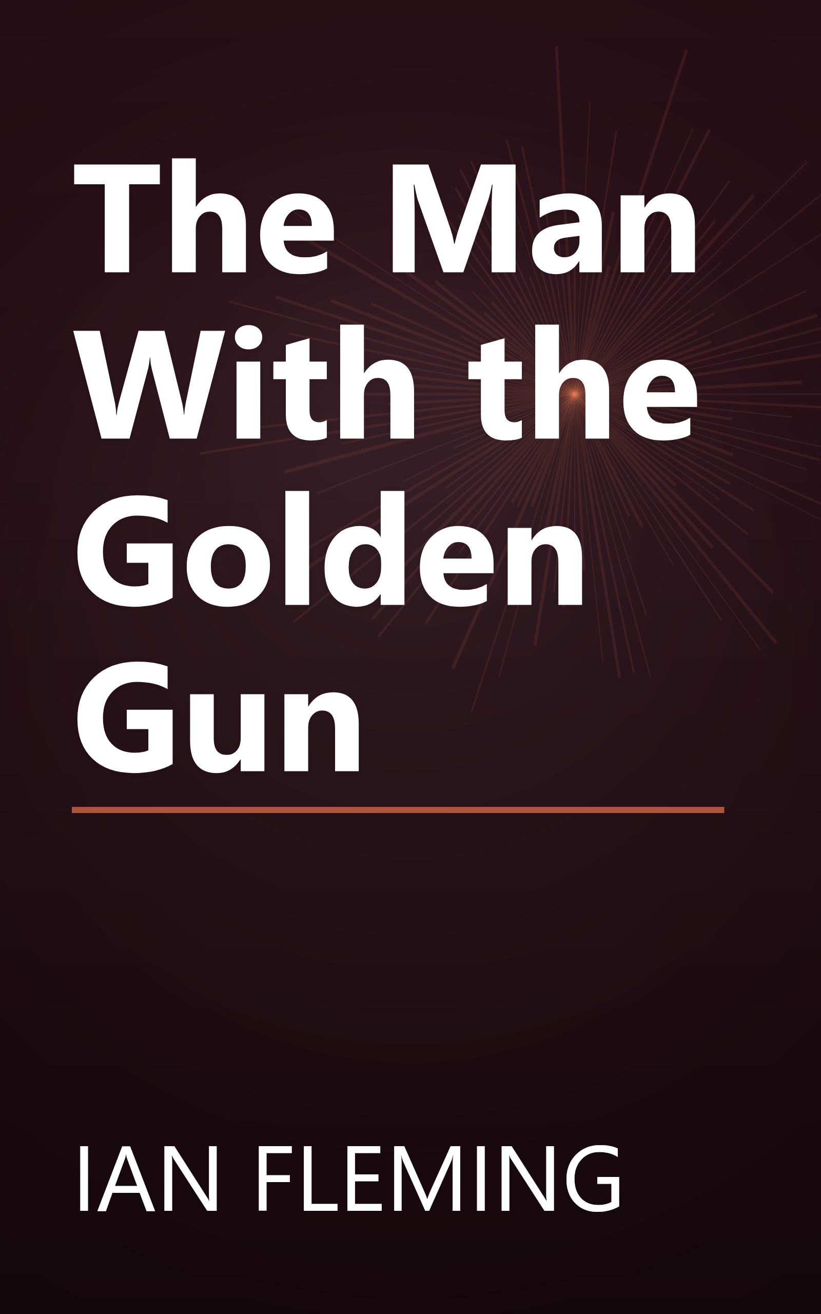 The Man With the Golden Gun book cover