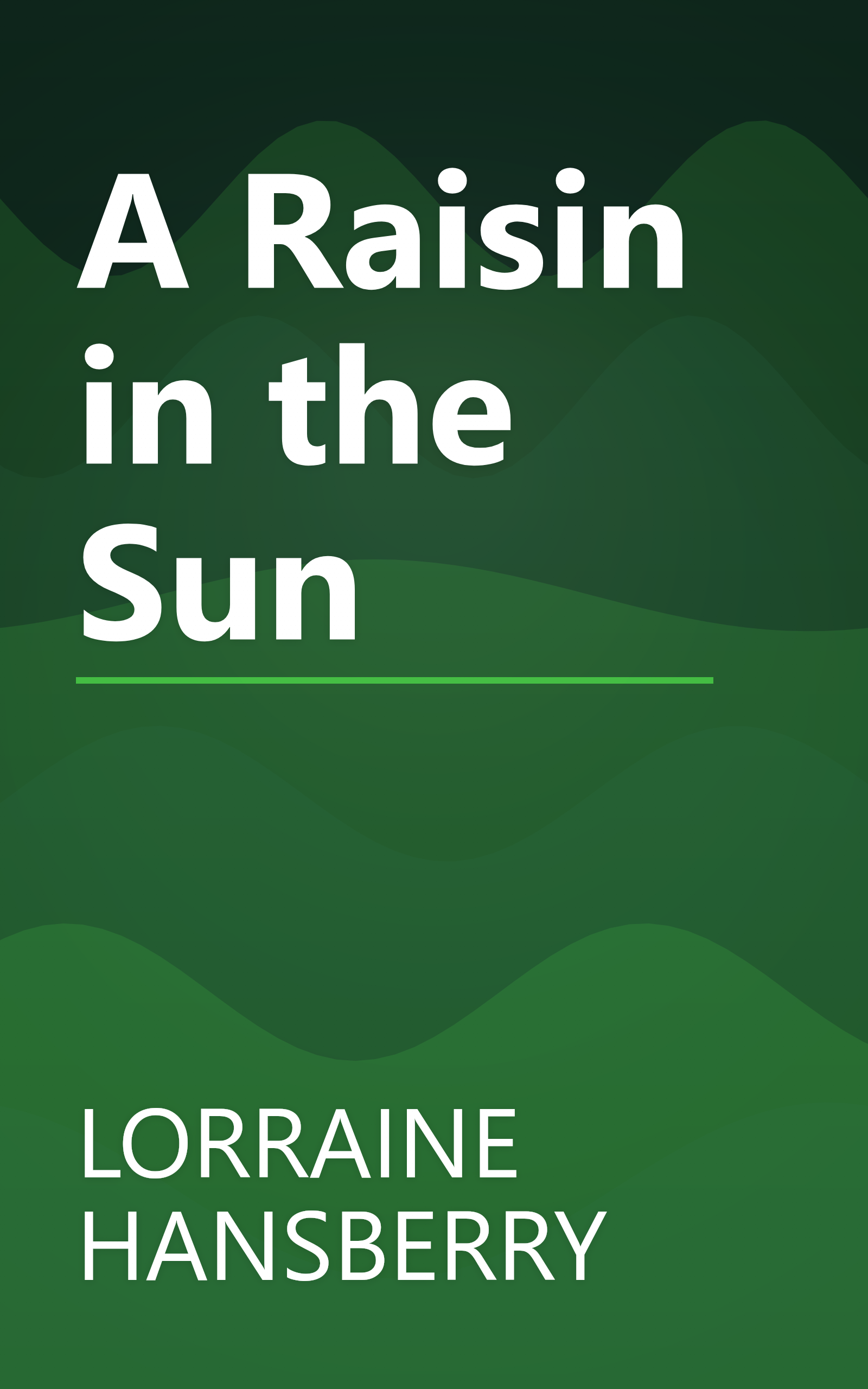 A Raisin in the Sun book cover