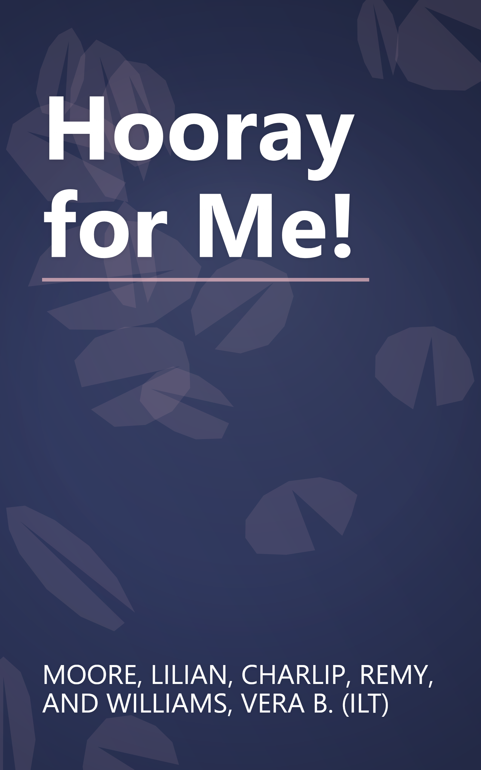 Hooray for Me! book cover