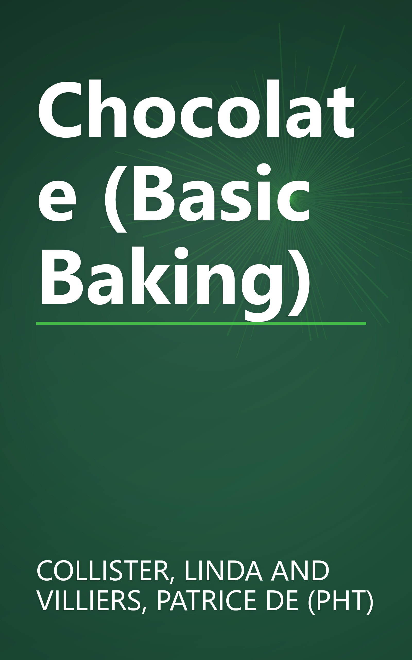Chocolate (Basic Baking) book cover