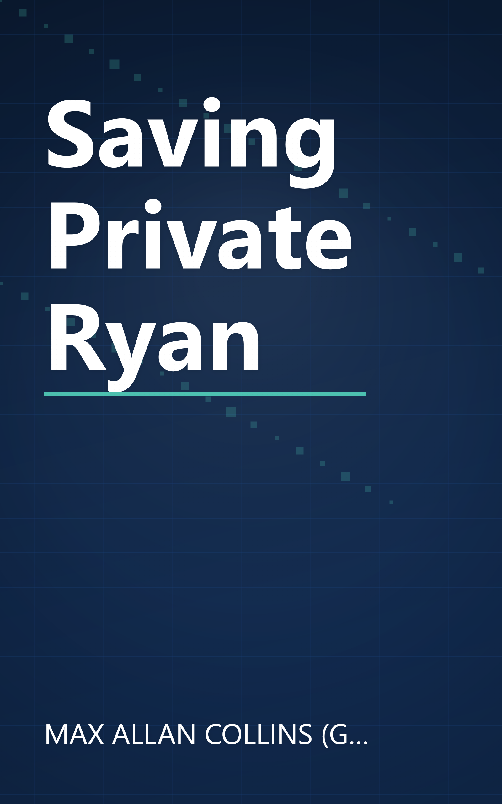 Saving Private Ryan book cover