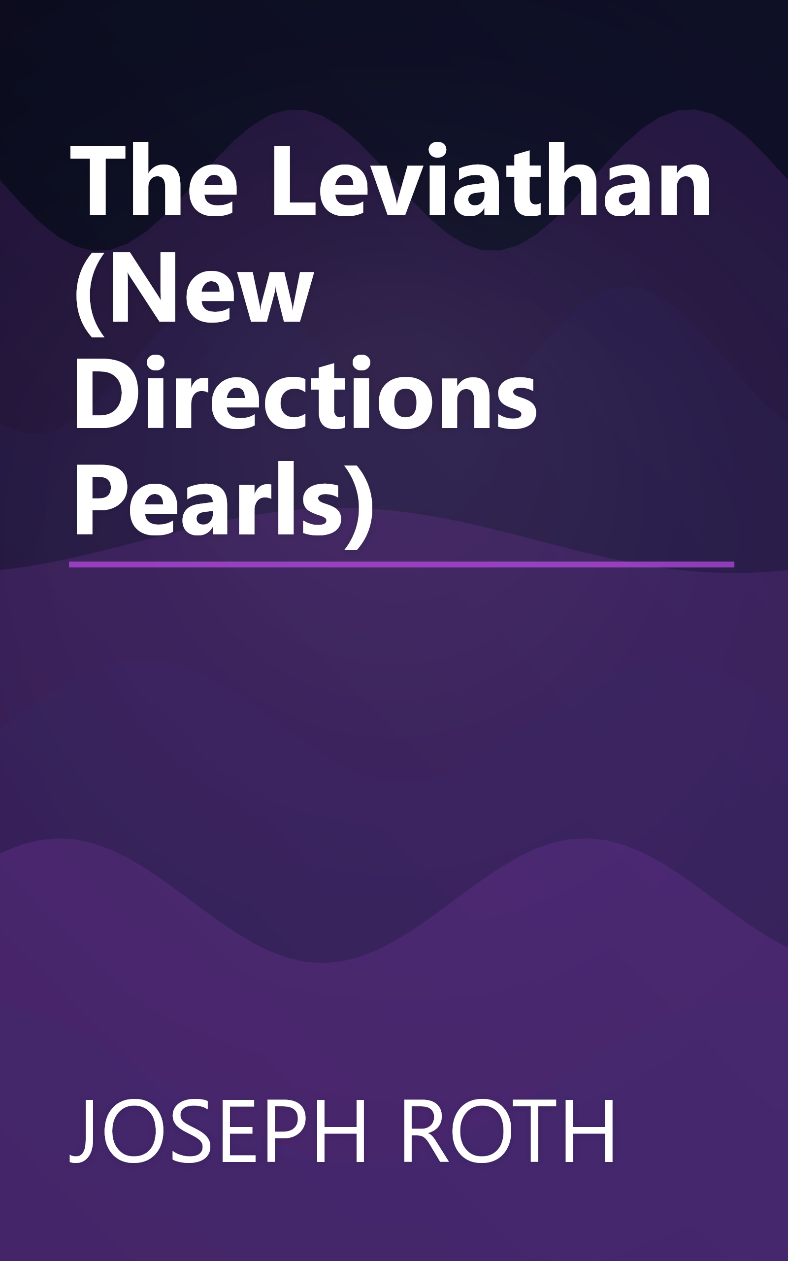 The Leviathan (New Directions Pearls) book cover