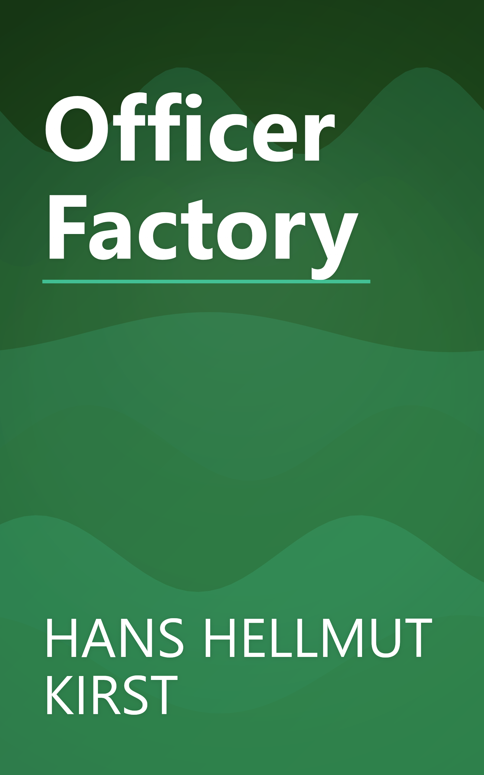 Officer Factory book cover