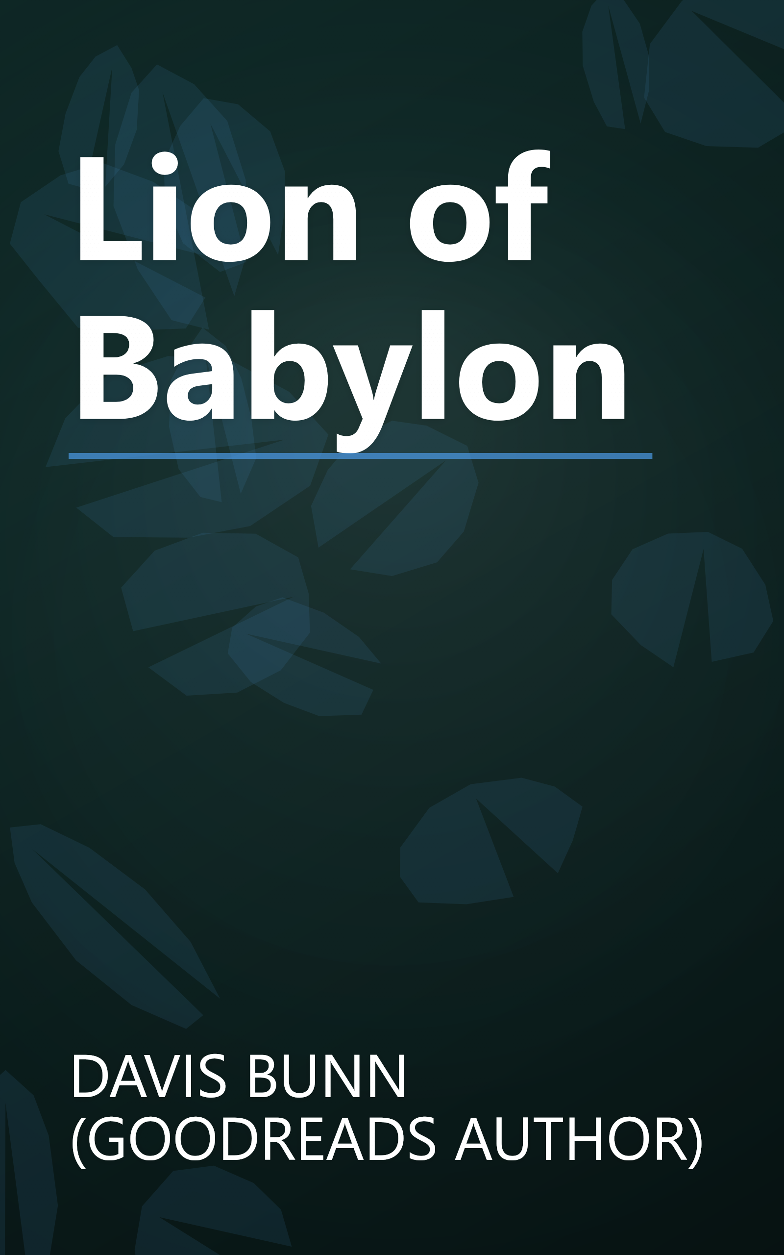 Lion of Babylon book cover