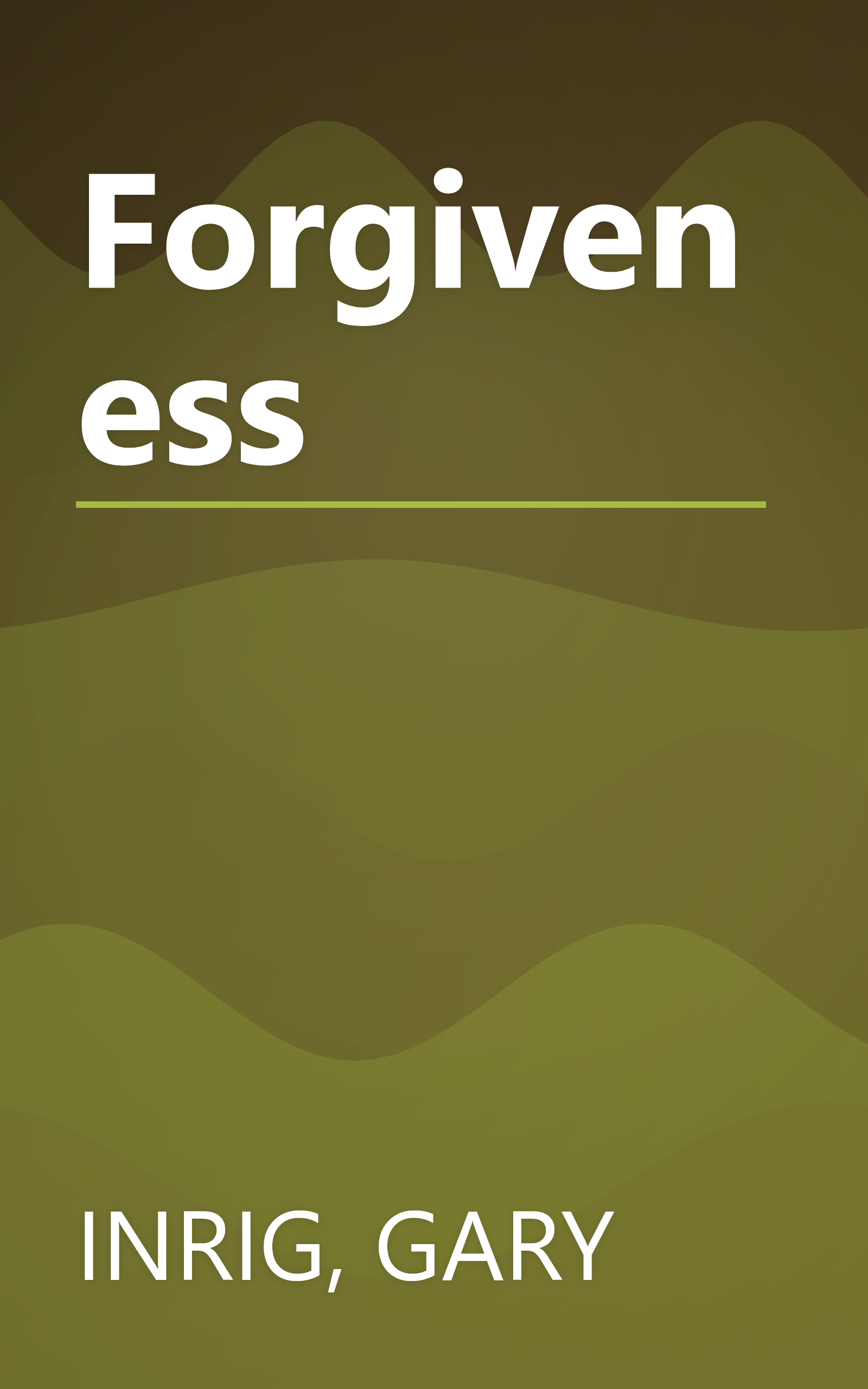 Forgiveness book cover