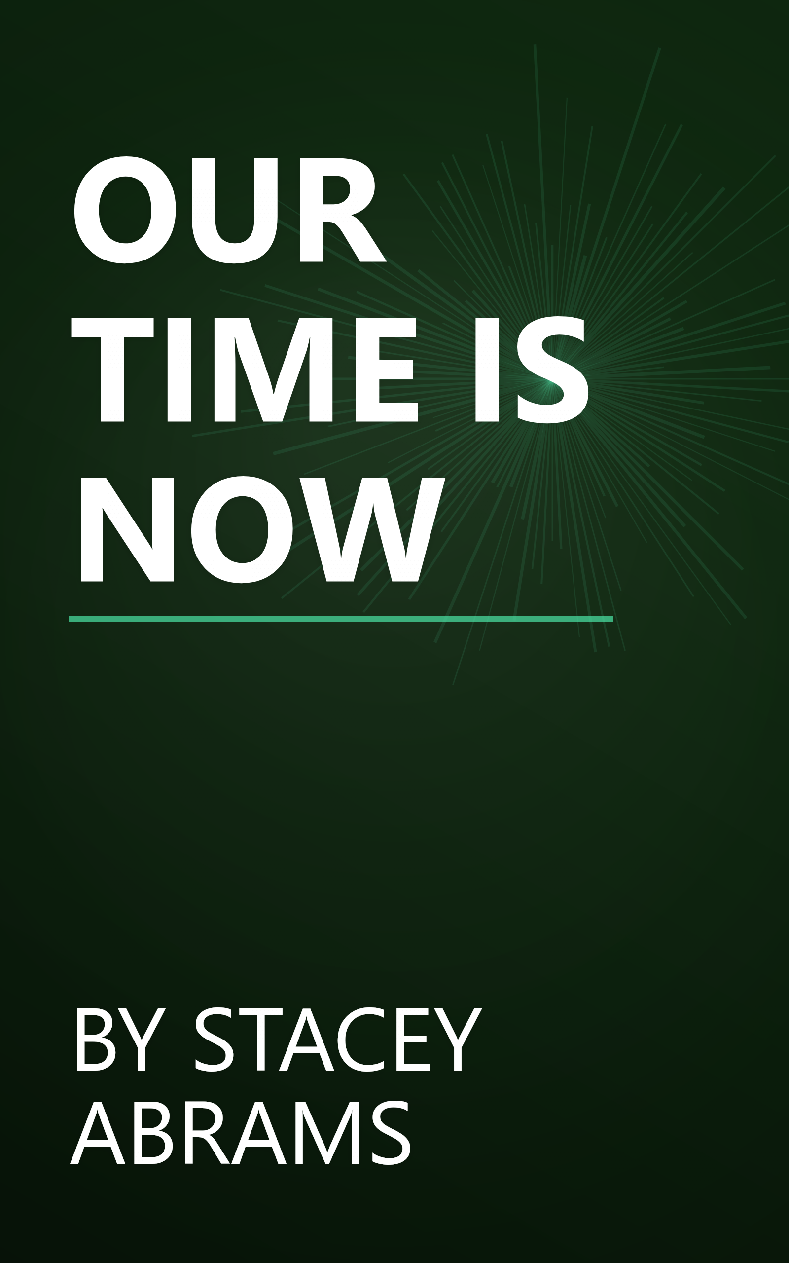 OUR TIME IS NOW book cover