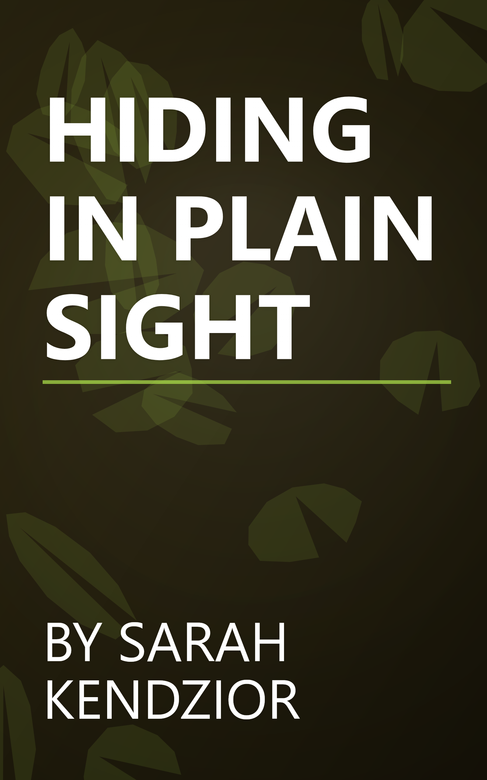 HIDING IN PLAIN SIGHT book cover