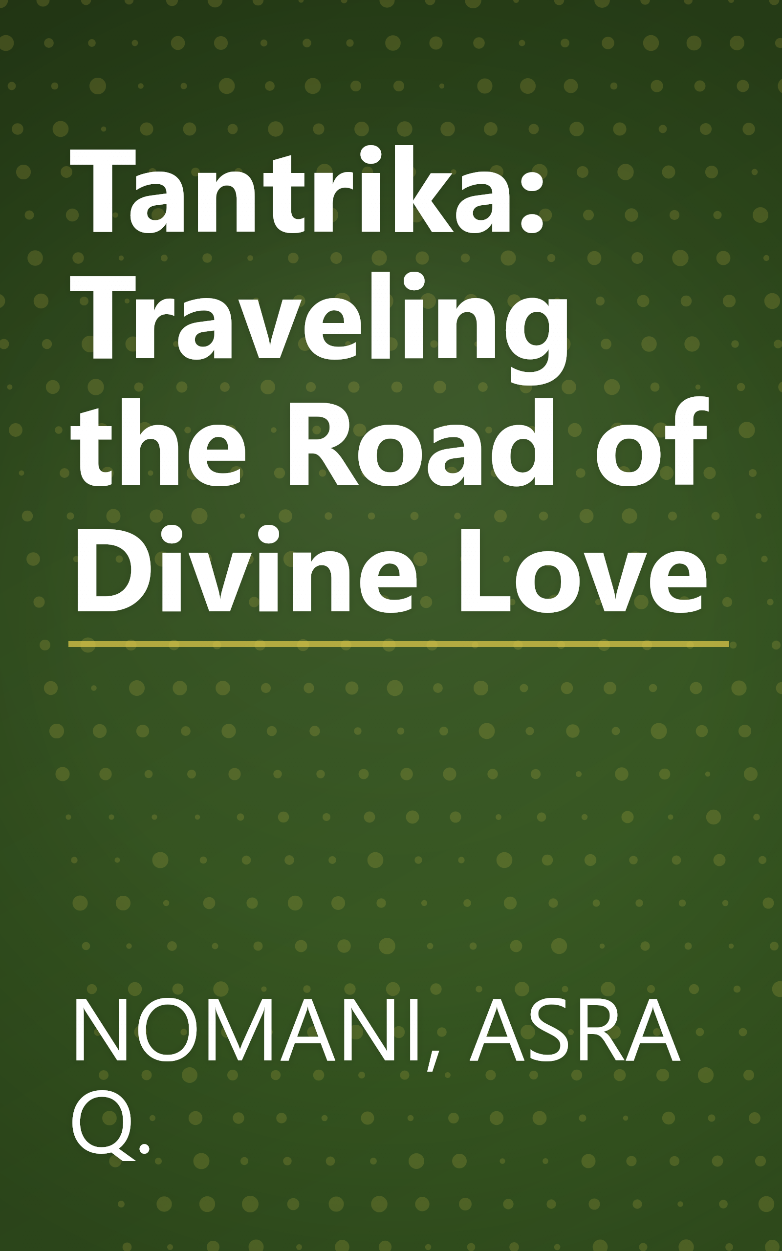 Tantrika: Traveling the Road of Divine Love book cover