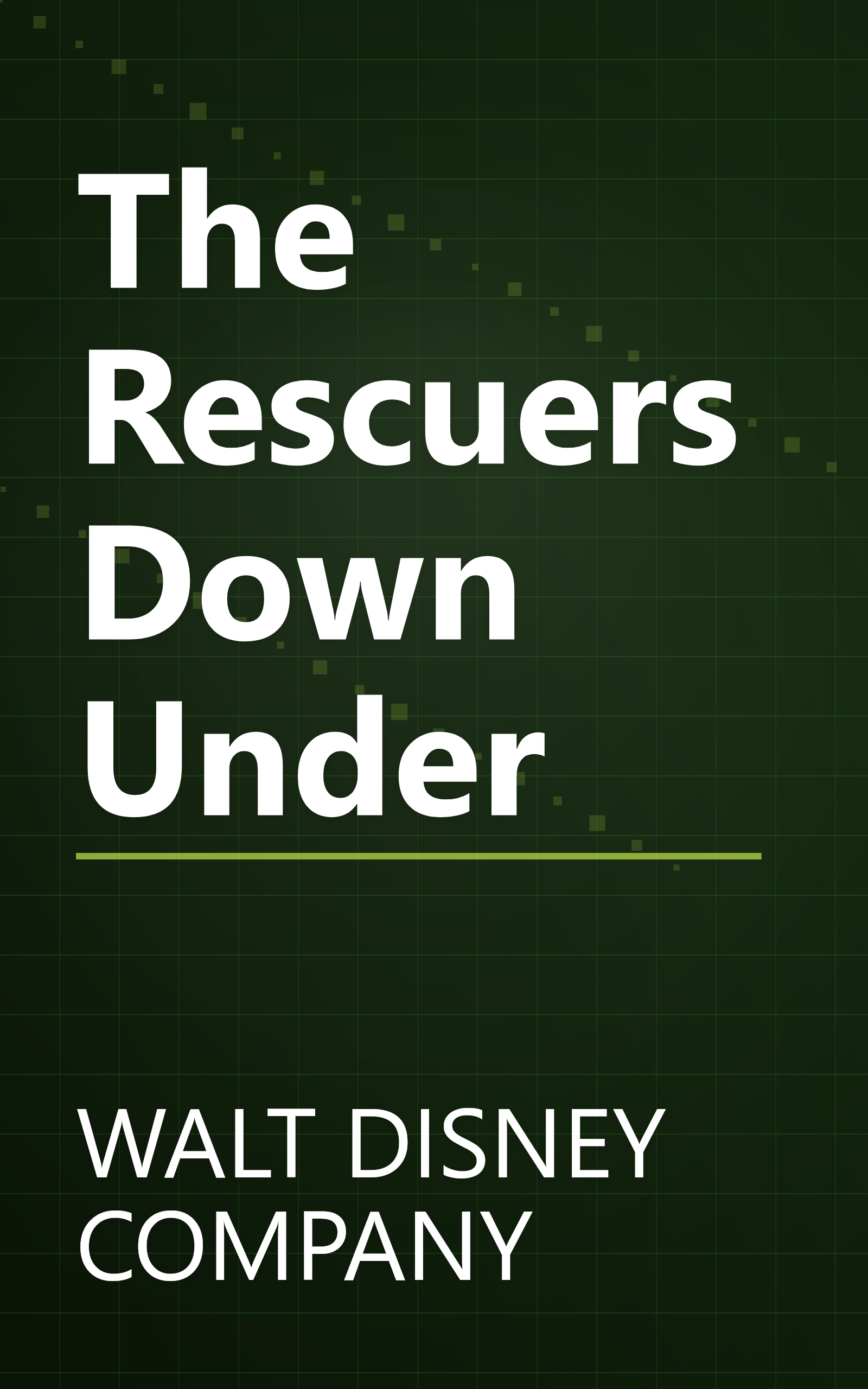 The Rescuers Down Under book cover