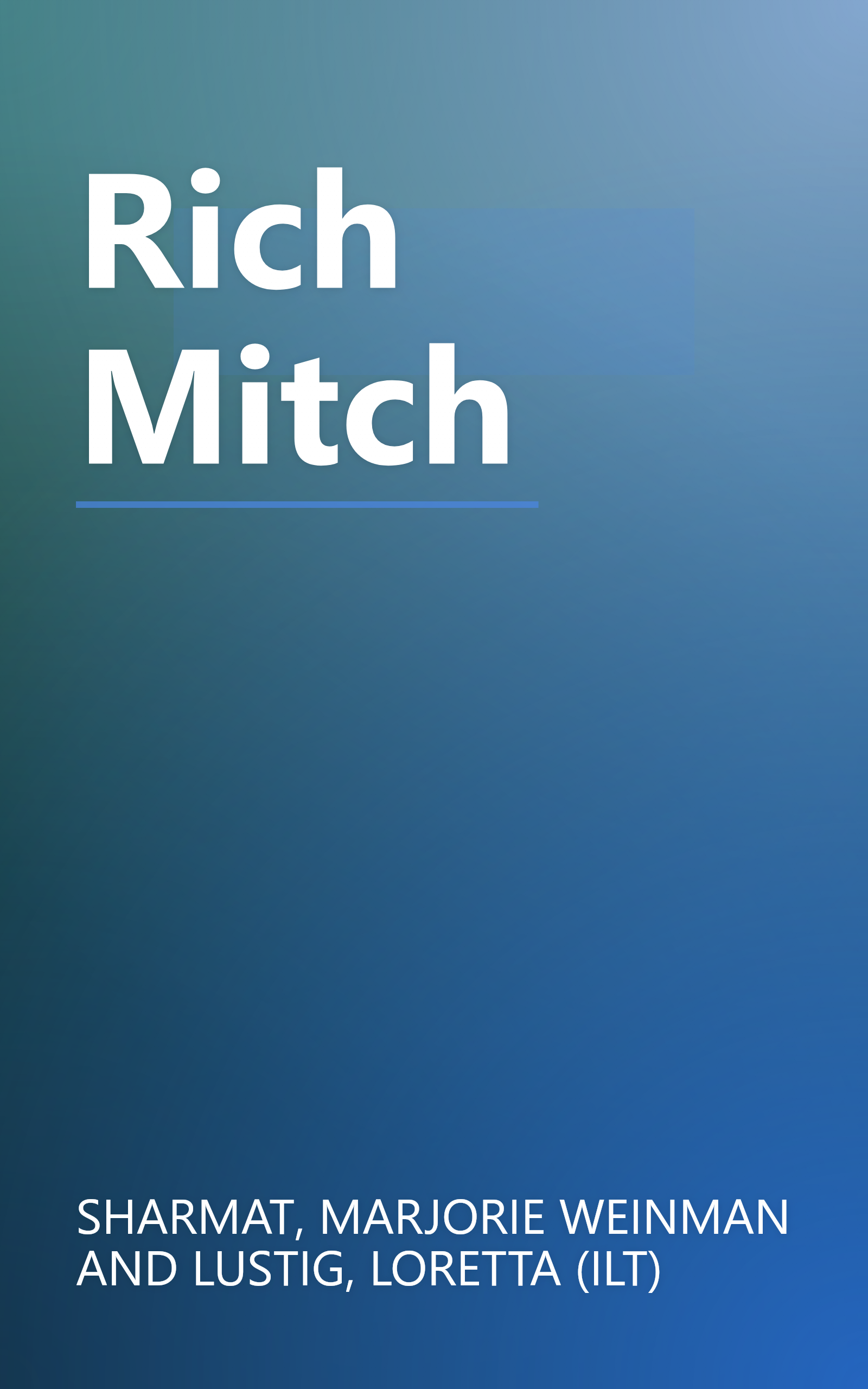 Rich Mitch book cover