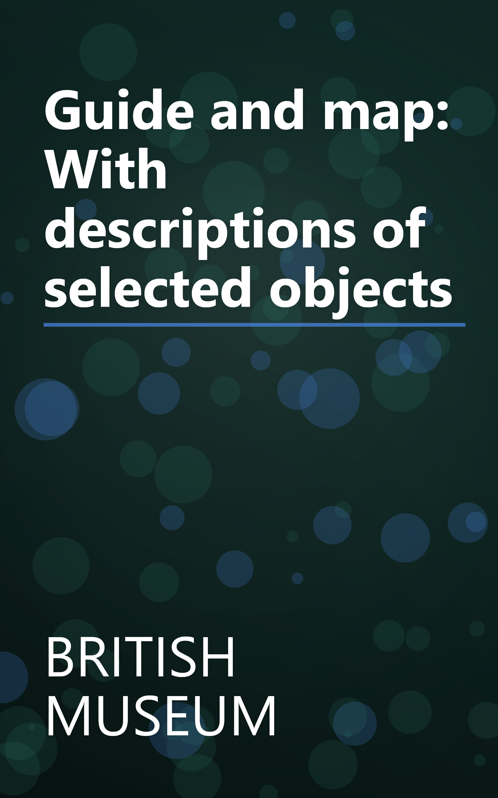 Guide and map: With descriptions of selected objects book cover
