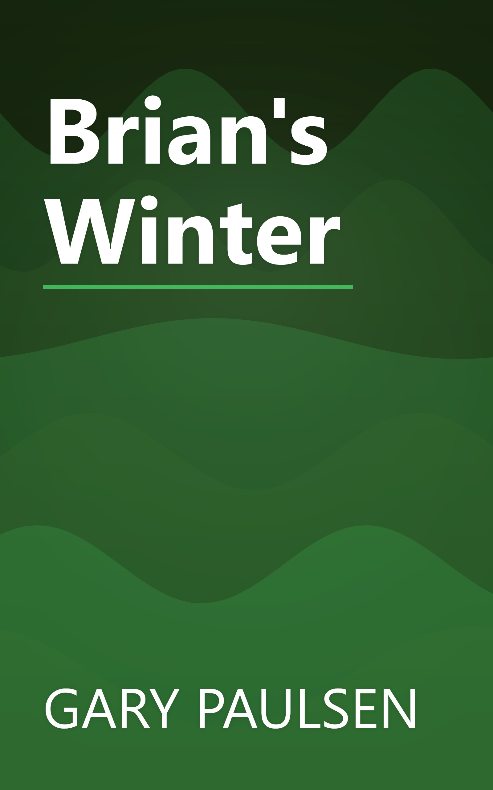 Brian's Winter book cover