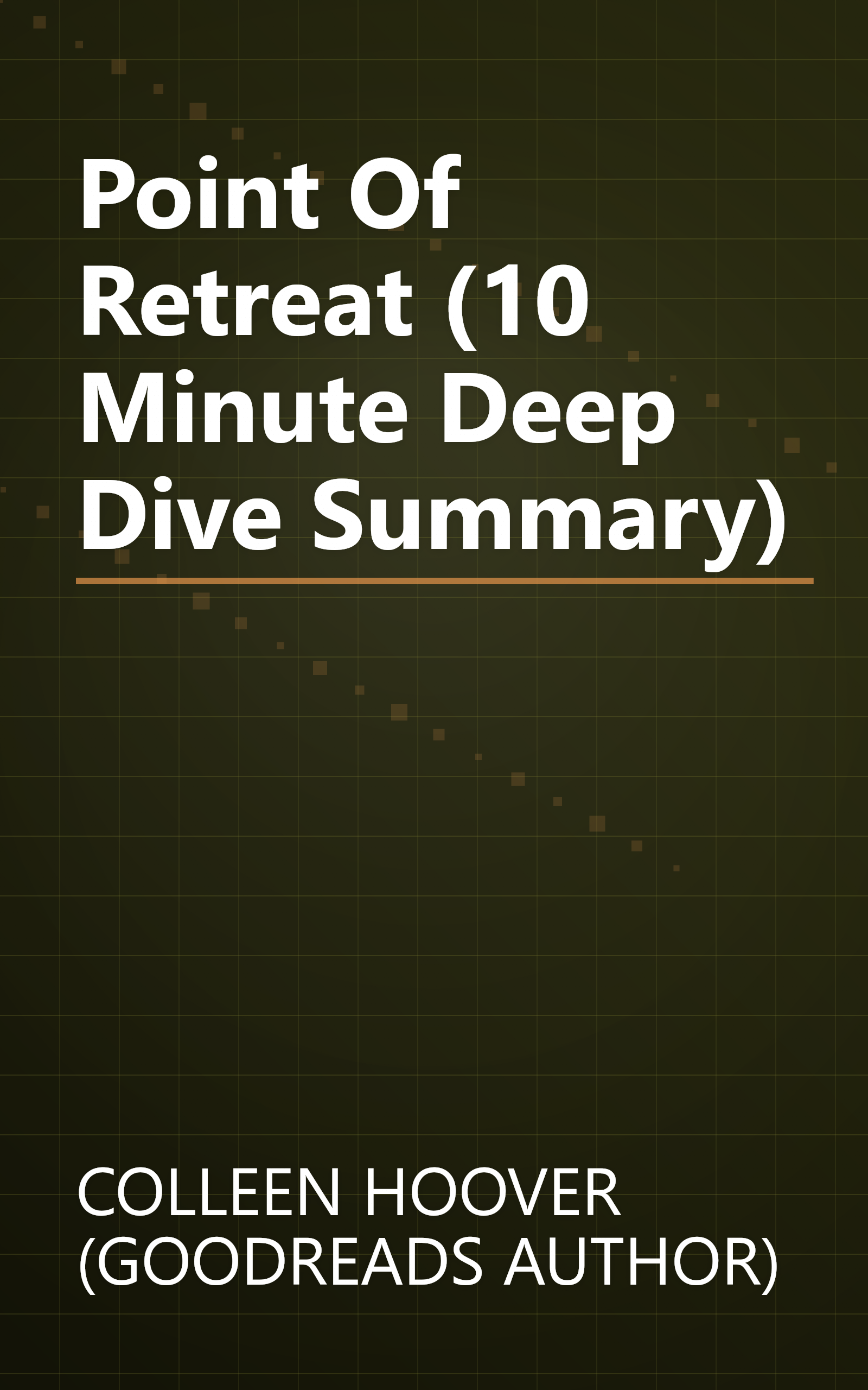 Point Of Retreat (10 Minute   Deep Dive Summary) book cover