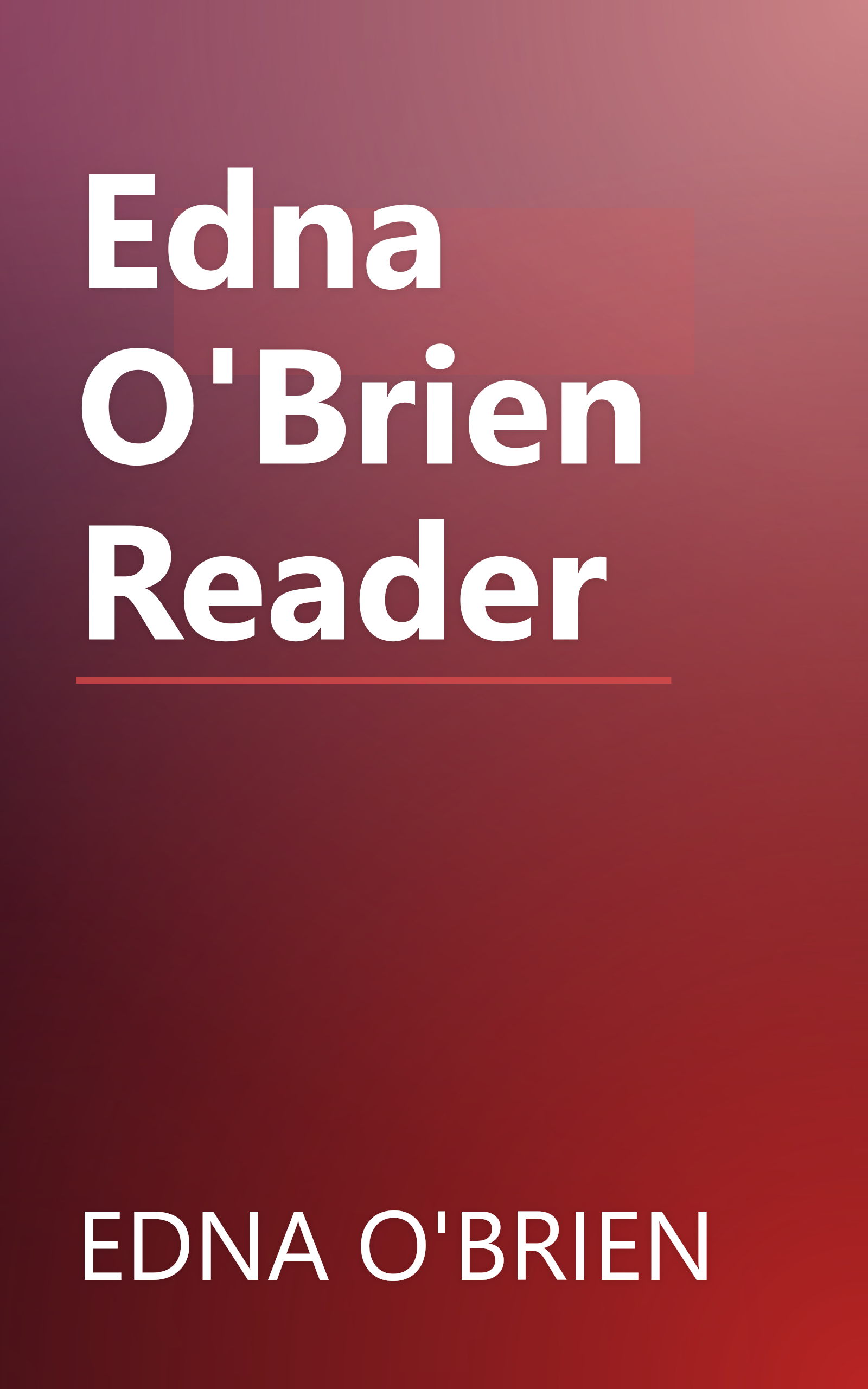 Edna O'Brien Reader book cover