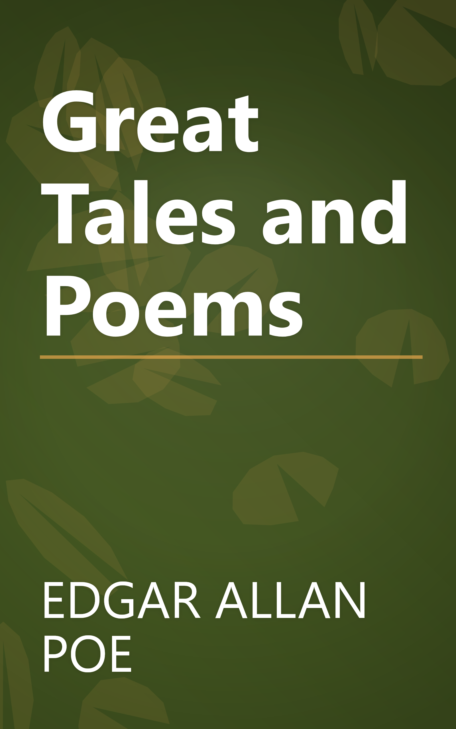 Great Tales and Poems book cover