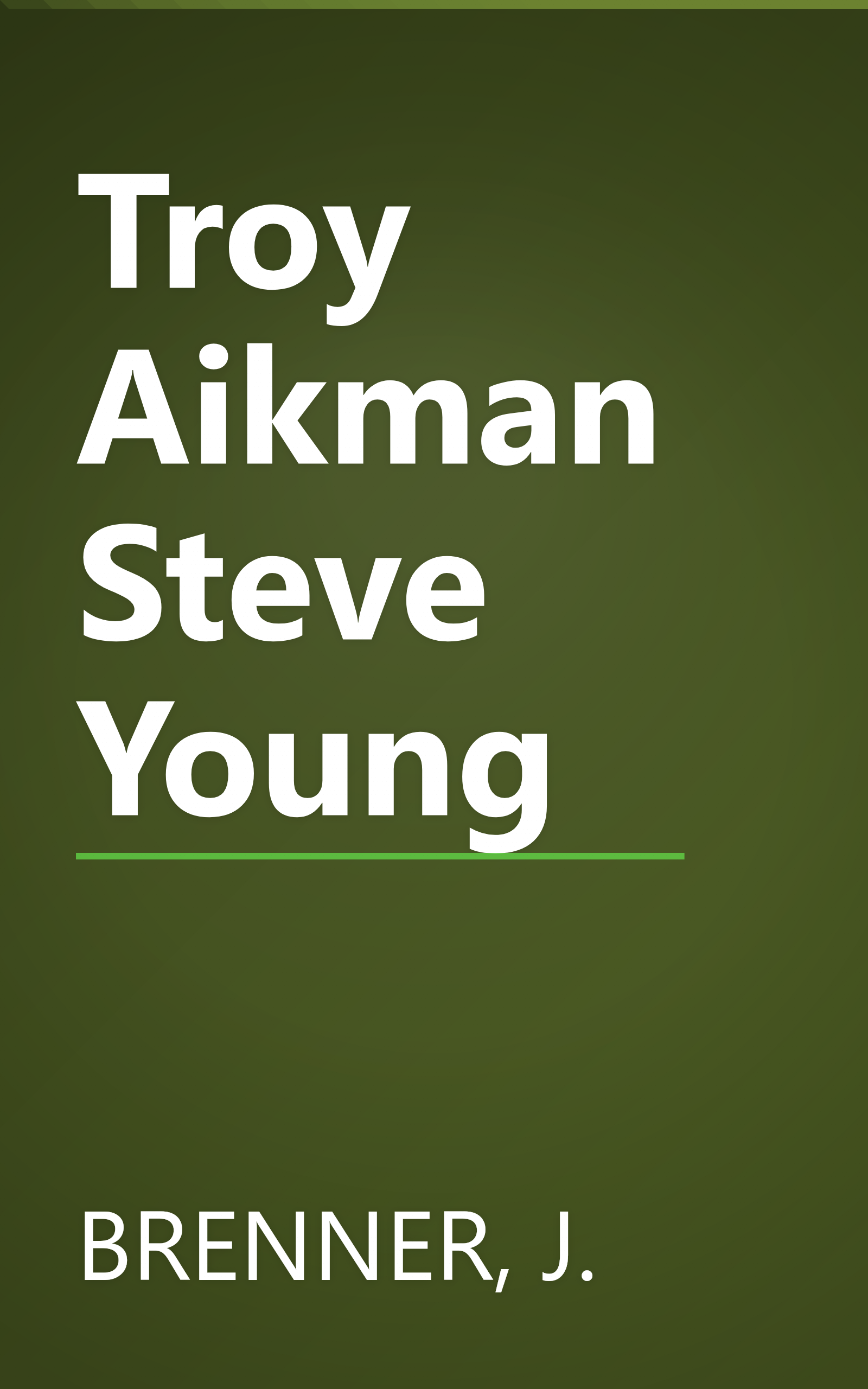 Troy Aikman Steve Young book cover