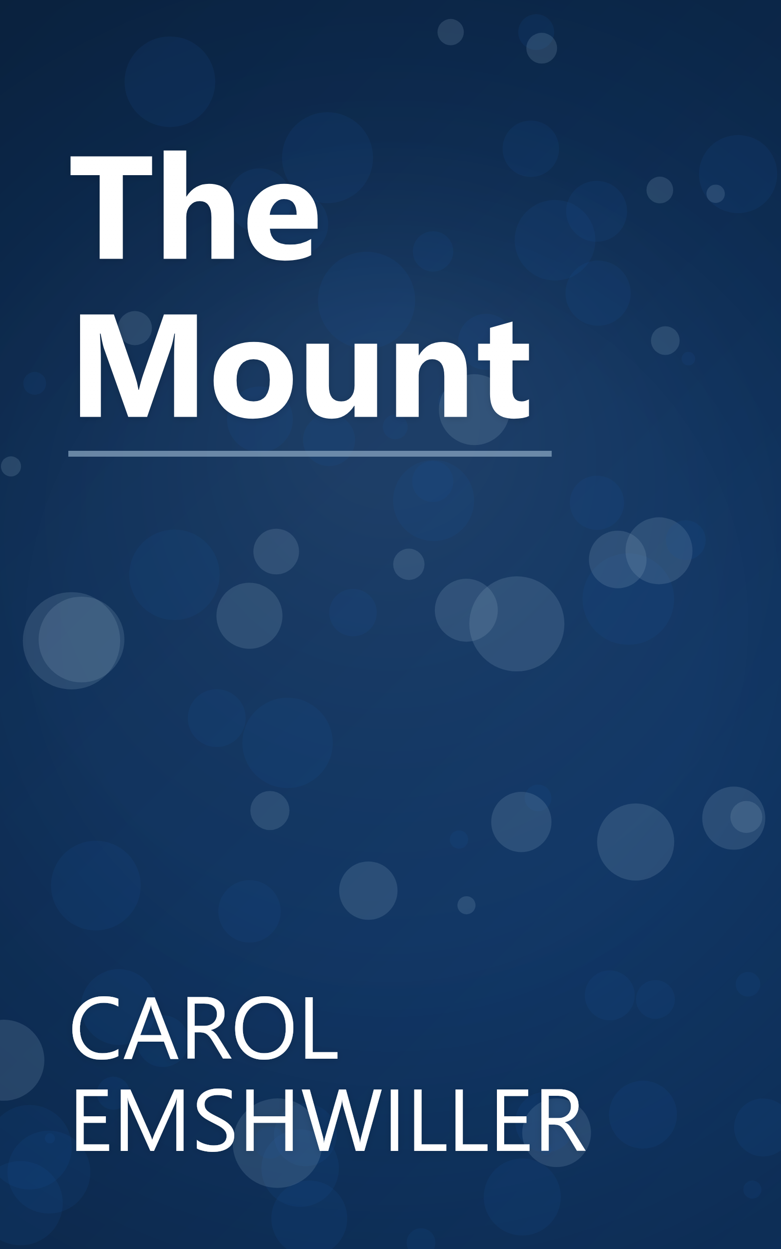 The Mount book cover