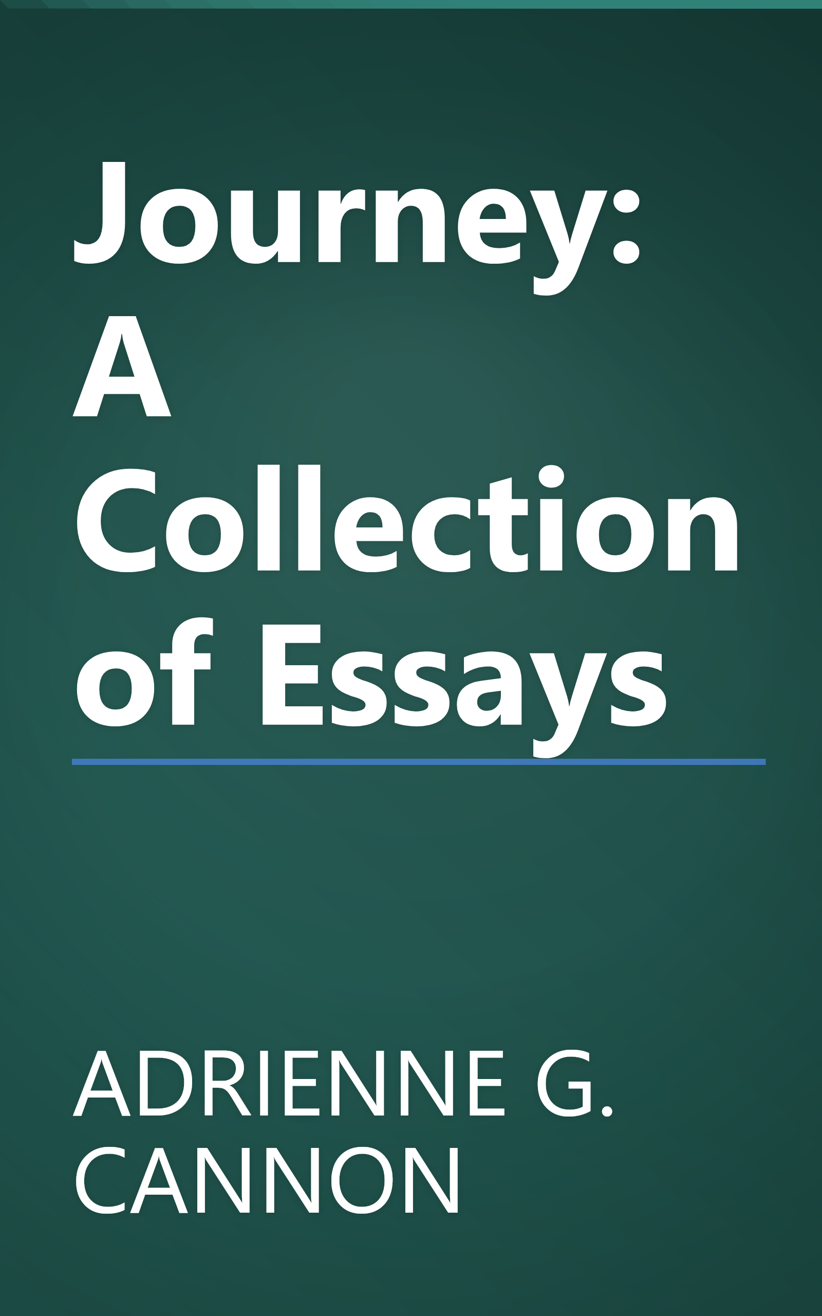 Journey: A Collection of Essays book cover