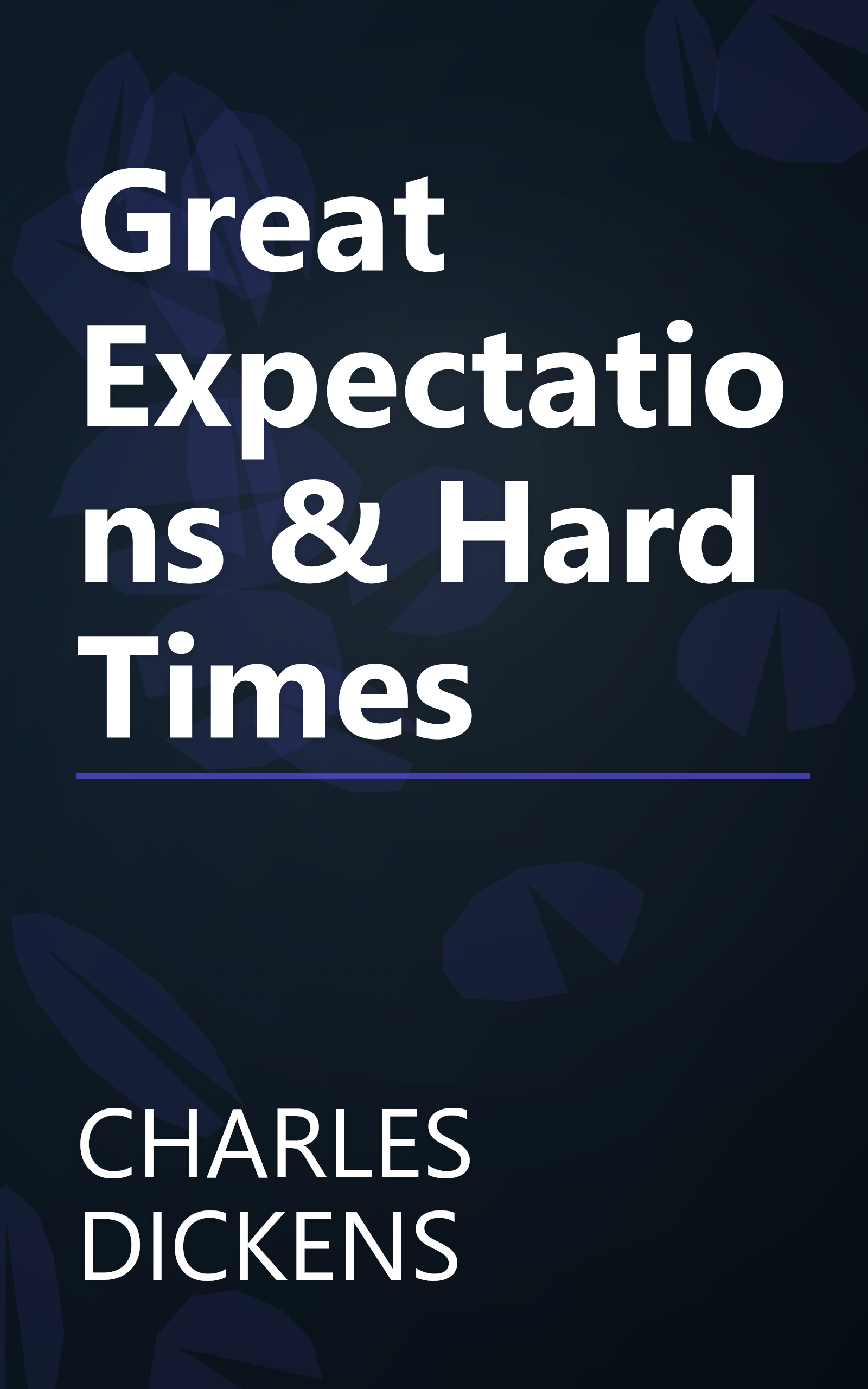 Great Expectations & Hard Times book cover