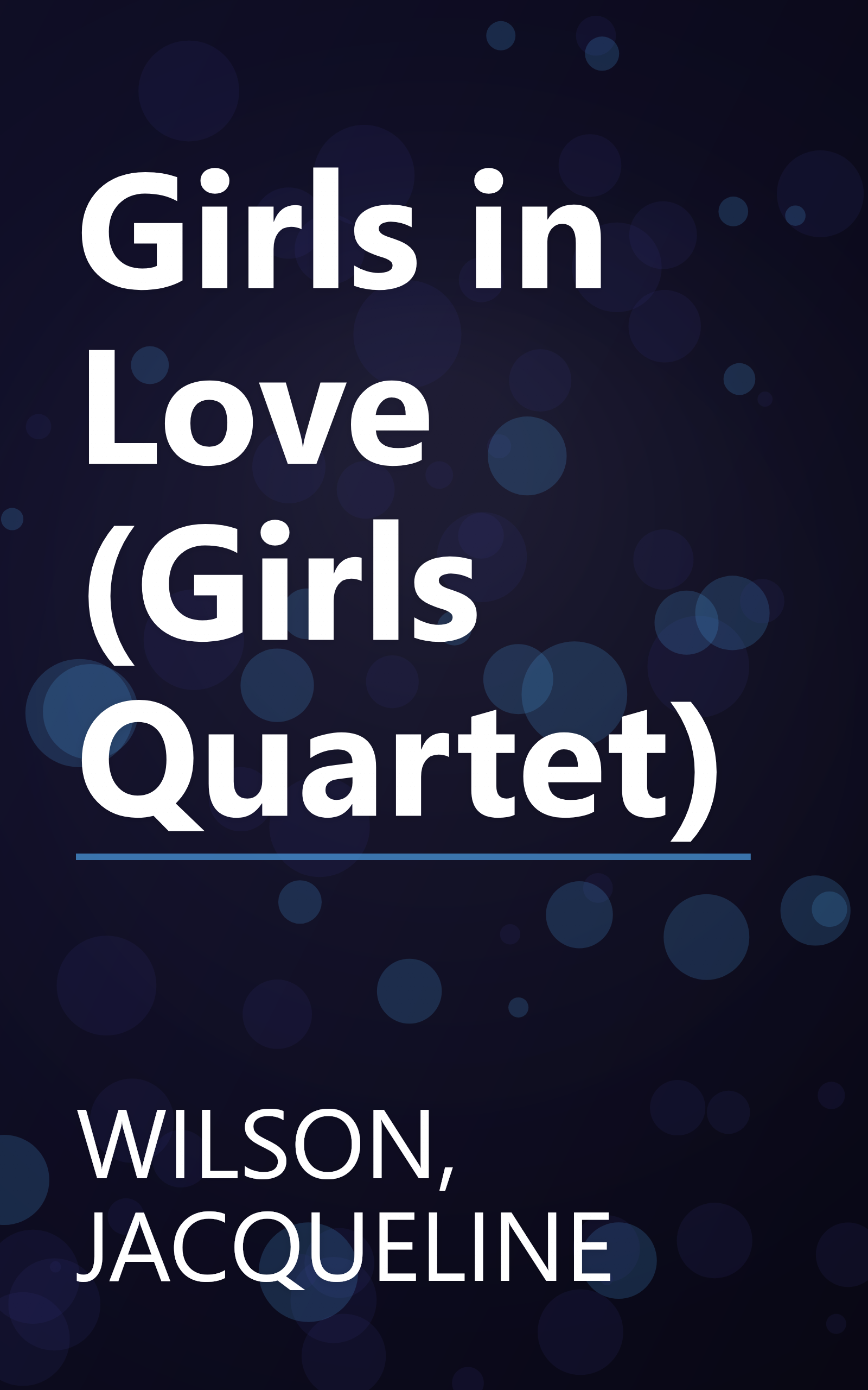 Girls in Love (Girls Quartet) book cover