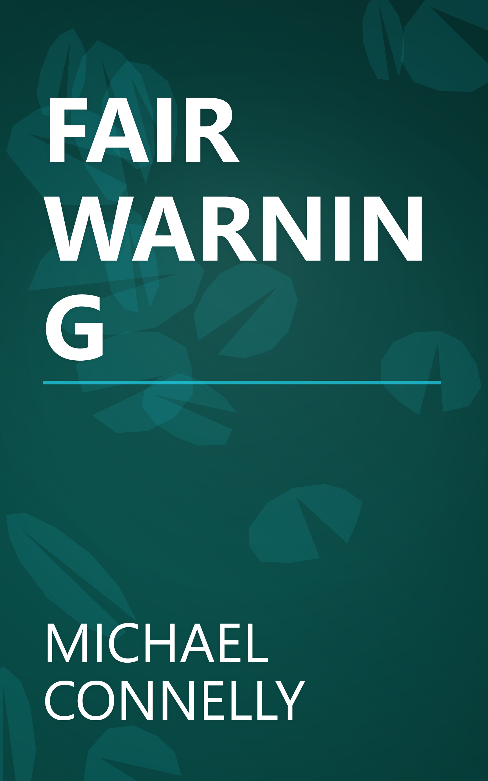 FAIR WARNING book cover