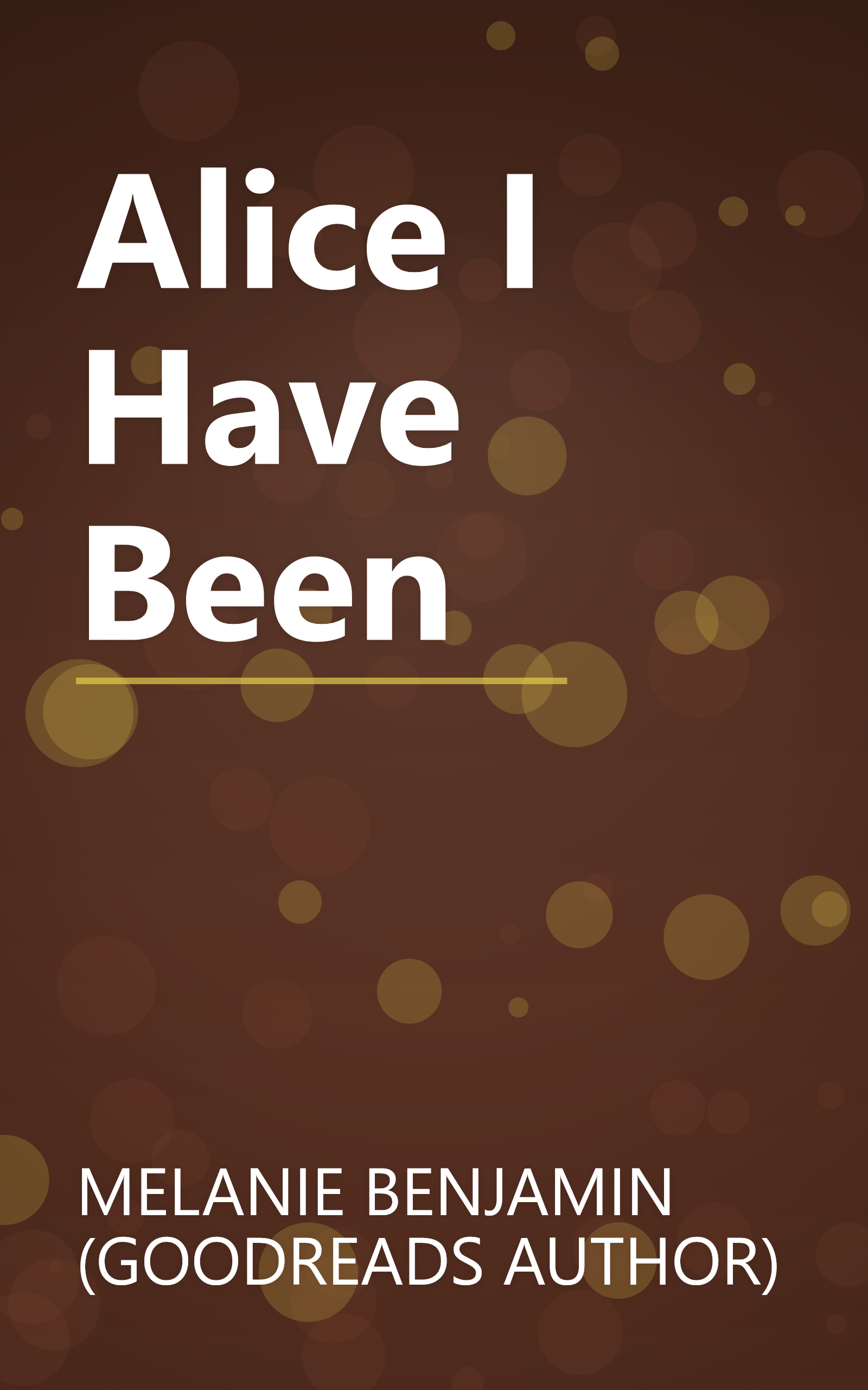 Alice I Have Been book cover