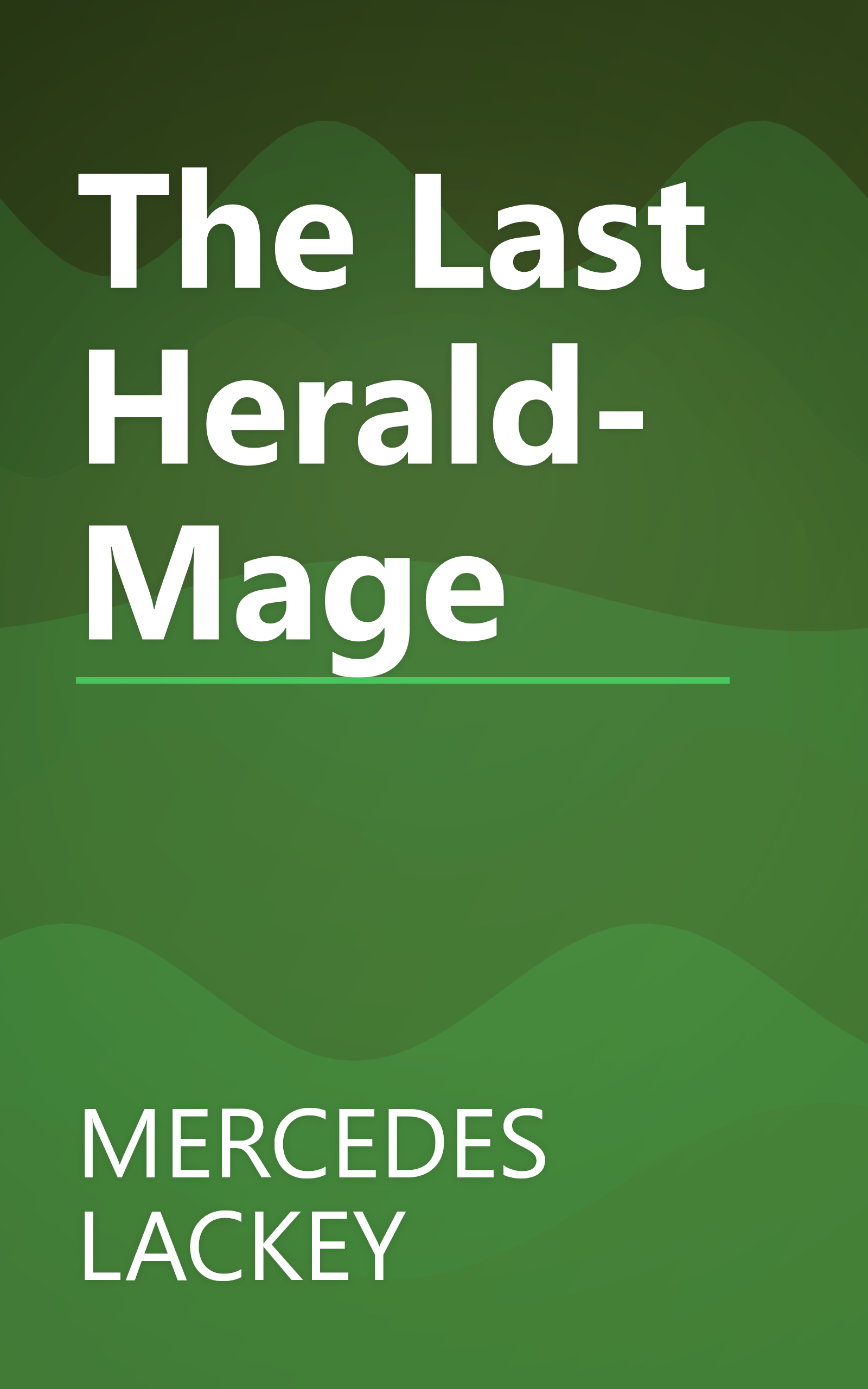 The Last Herald-Mage book cover