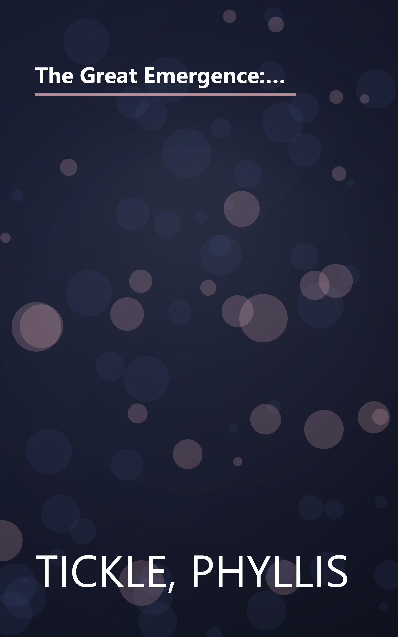 The Great Emergence: How Christianity Is Changing and Why (Emergent Village Resources for Communities of Faith) book cover