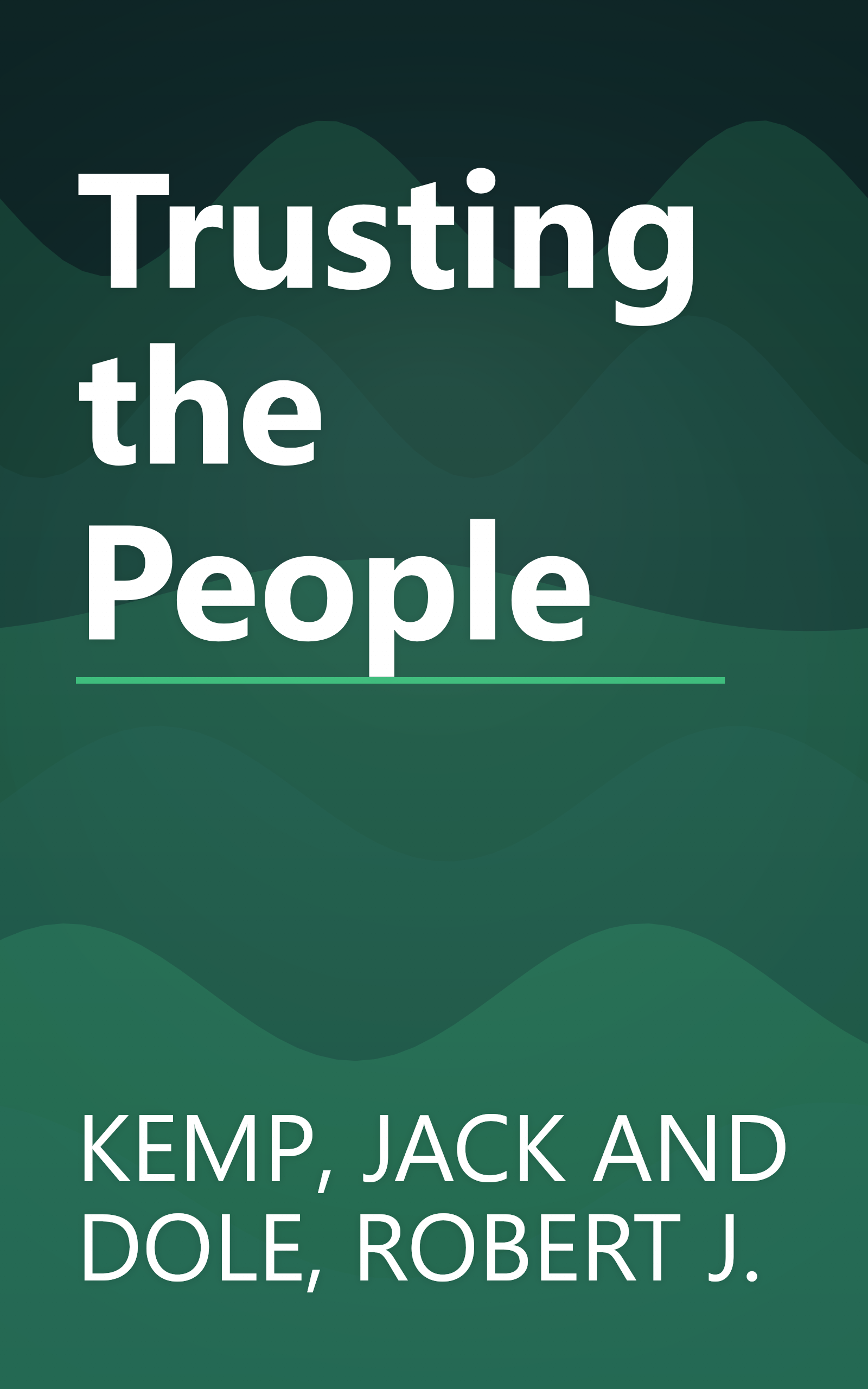 Trusting the People book cover
