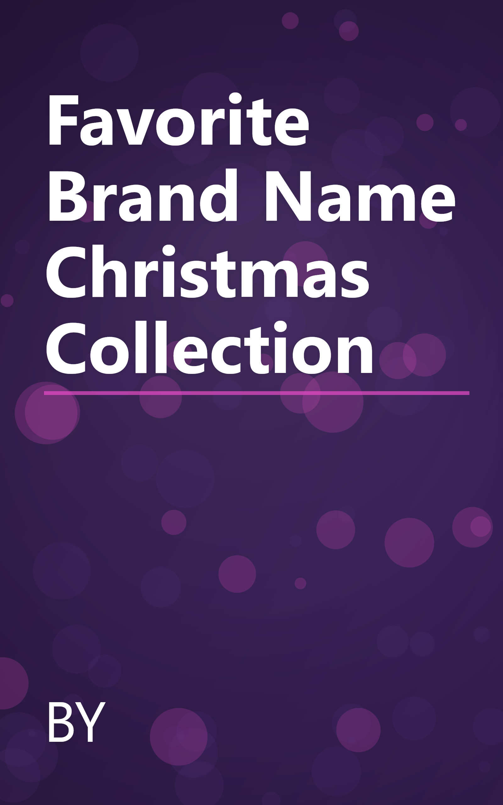 Favorite Brand Name Christmas Collection book cover