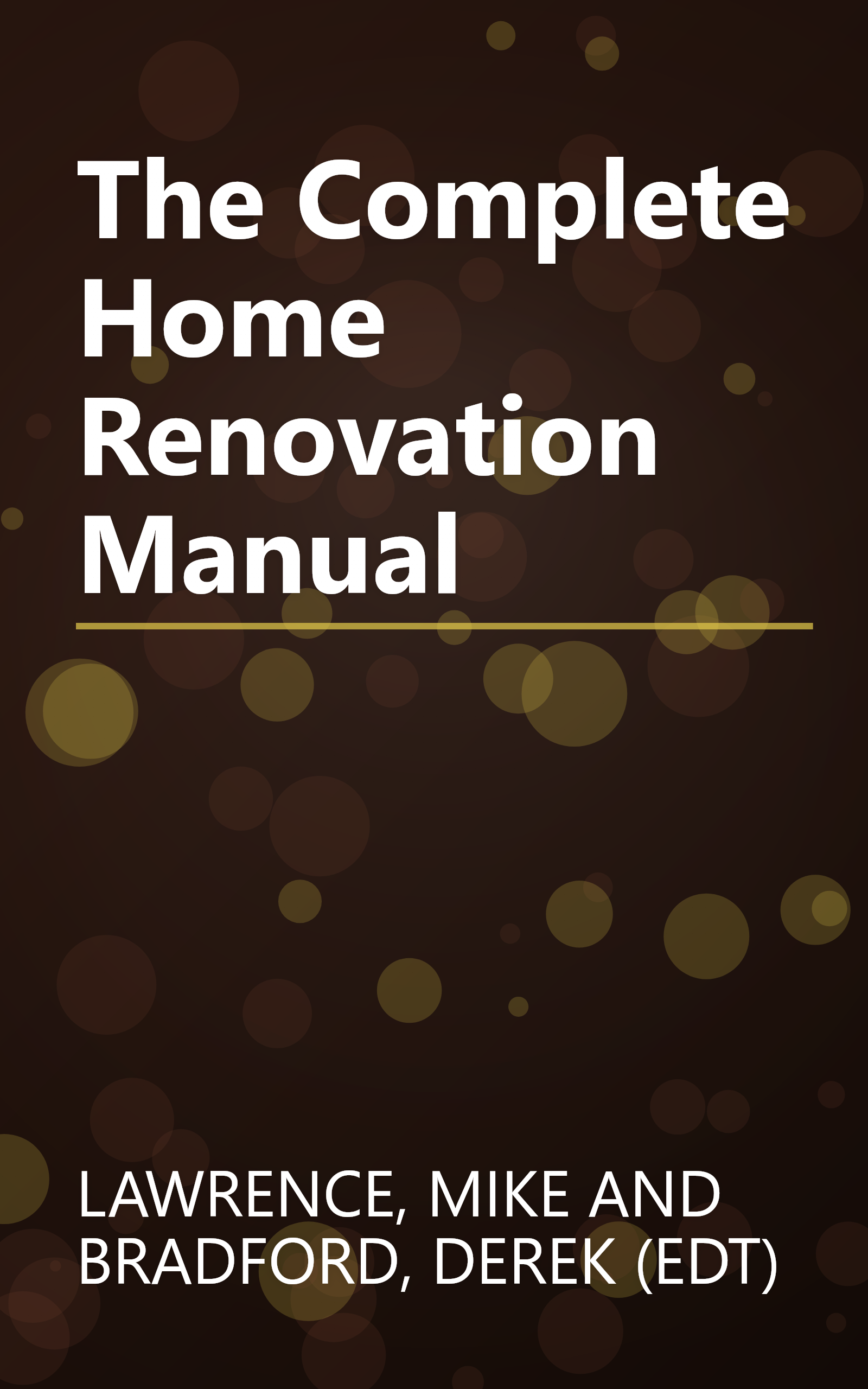 The Complete Home Renovation Manual book cover