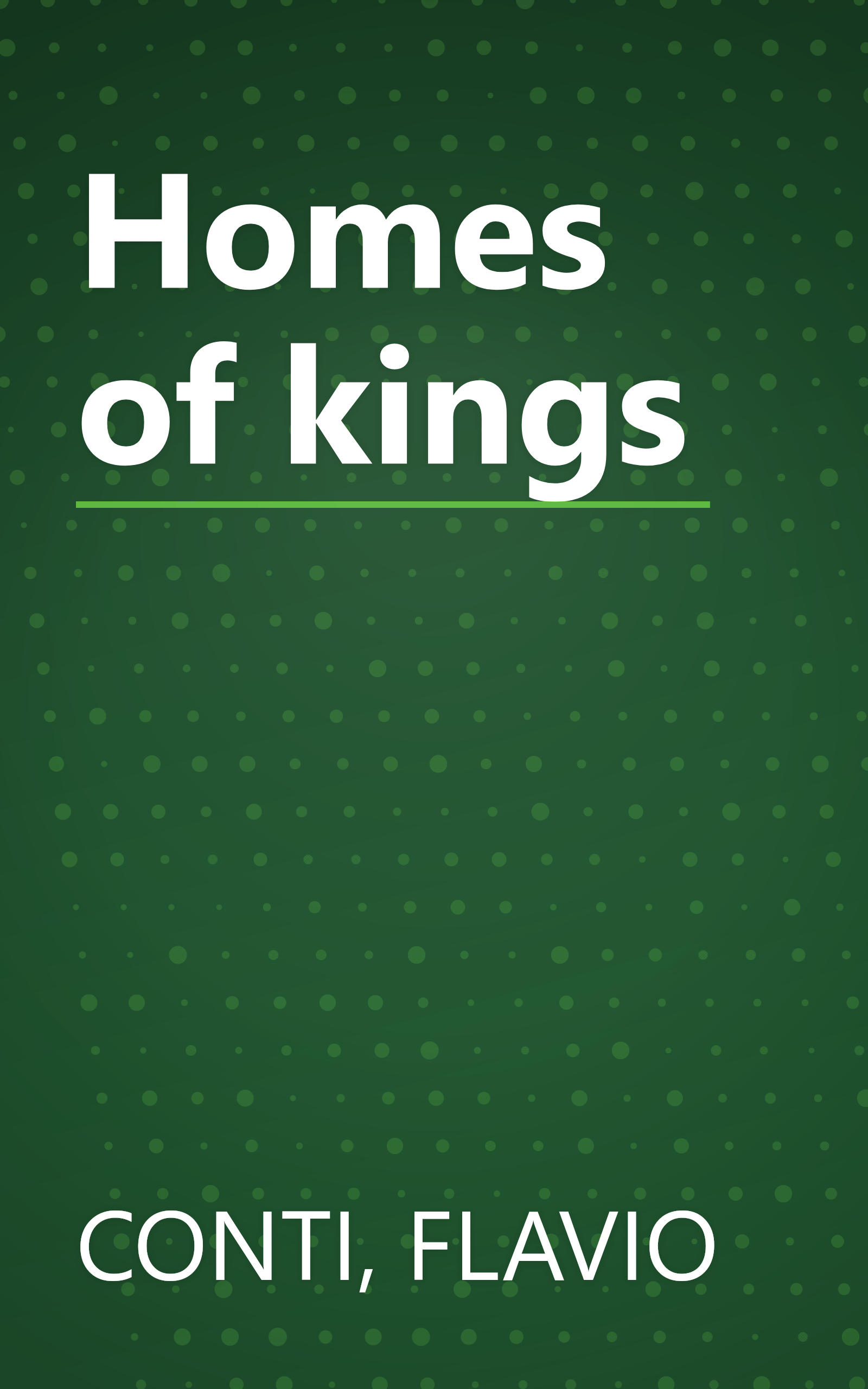 Homes of kings book cover