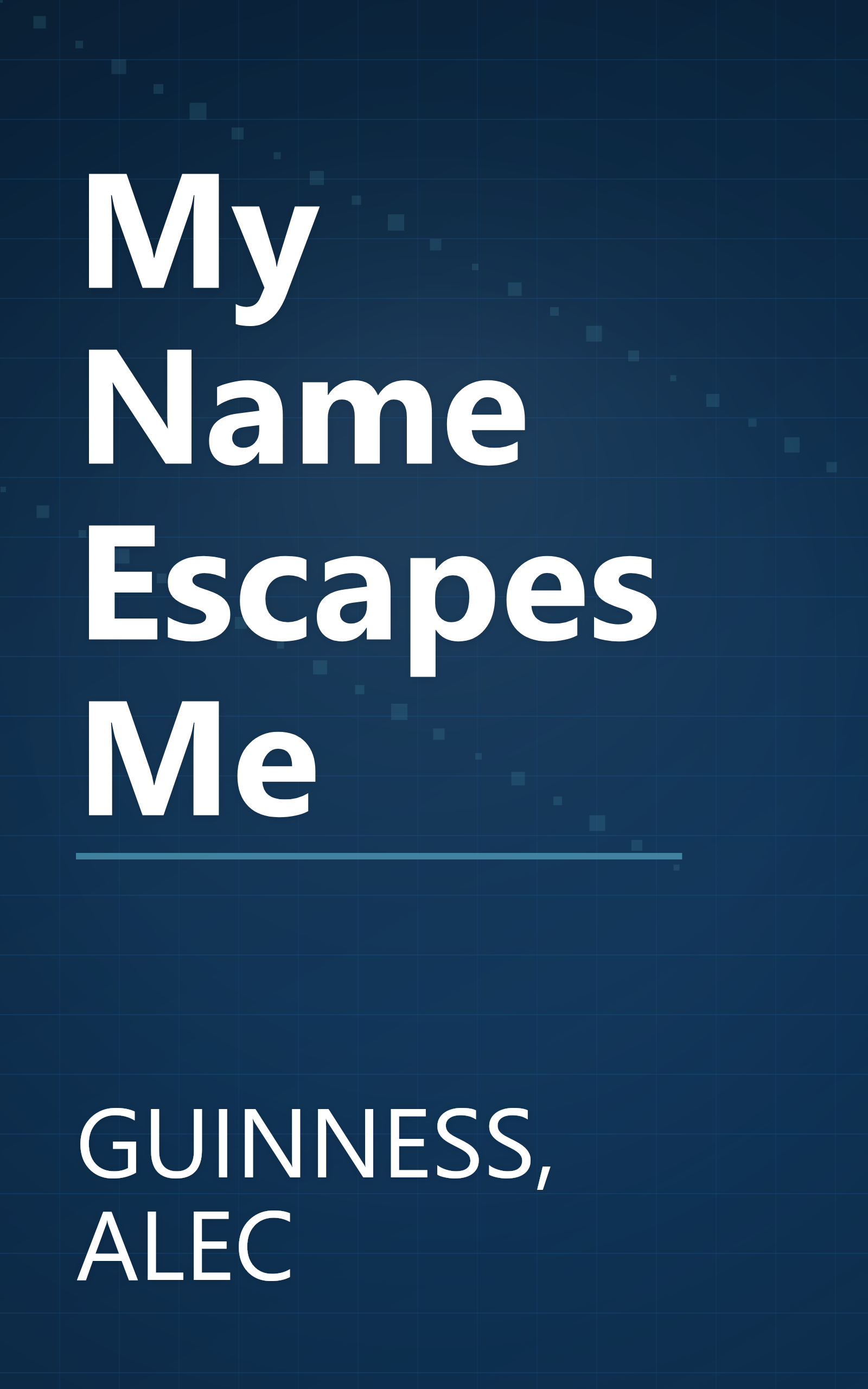 My Name Escapes Me book cover