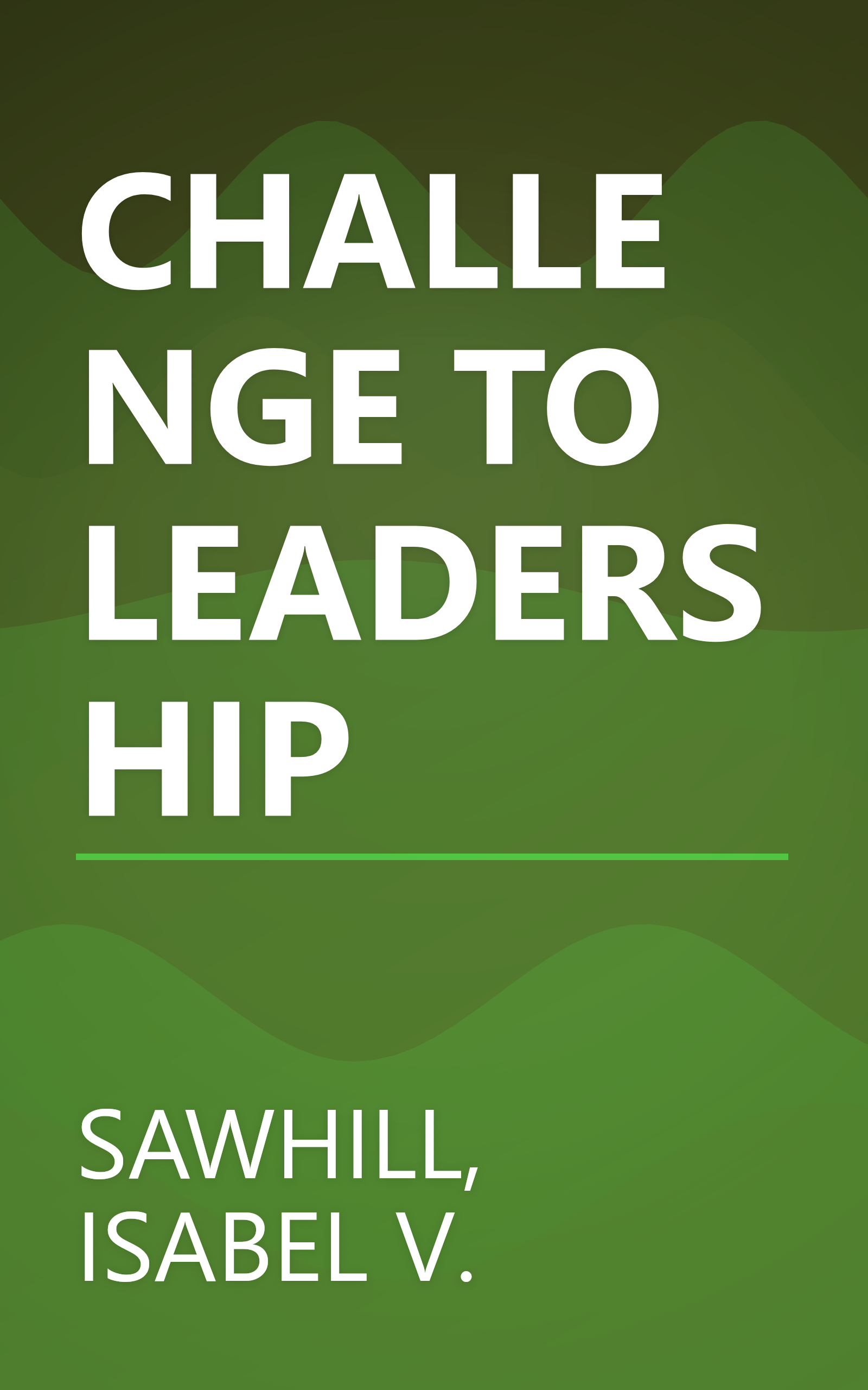 CHALLENGE TO LEADERSHIP book cover