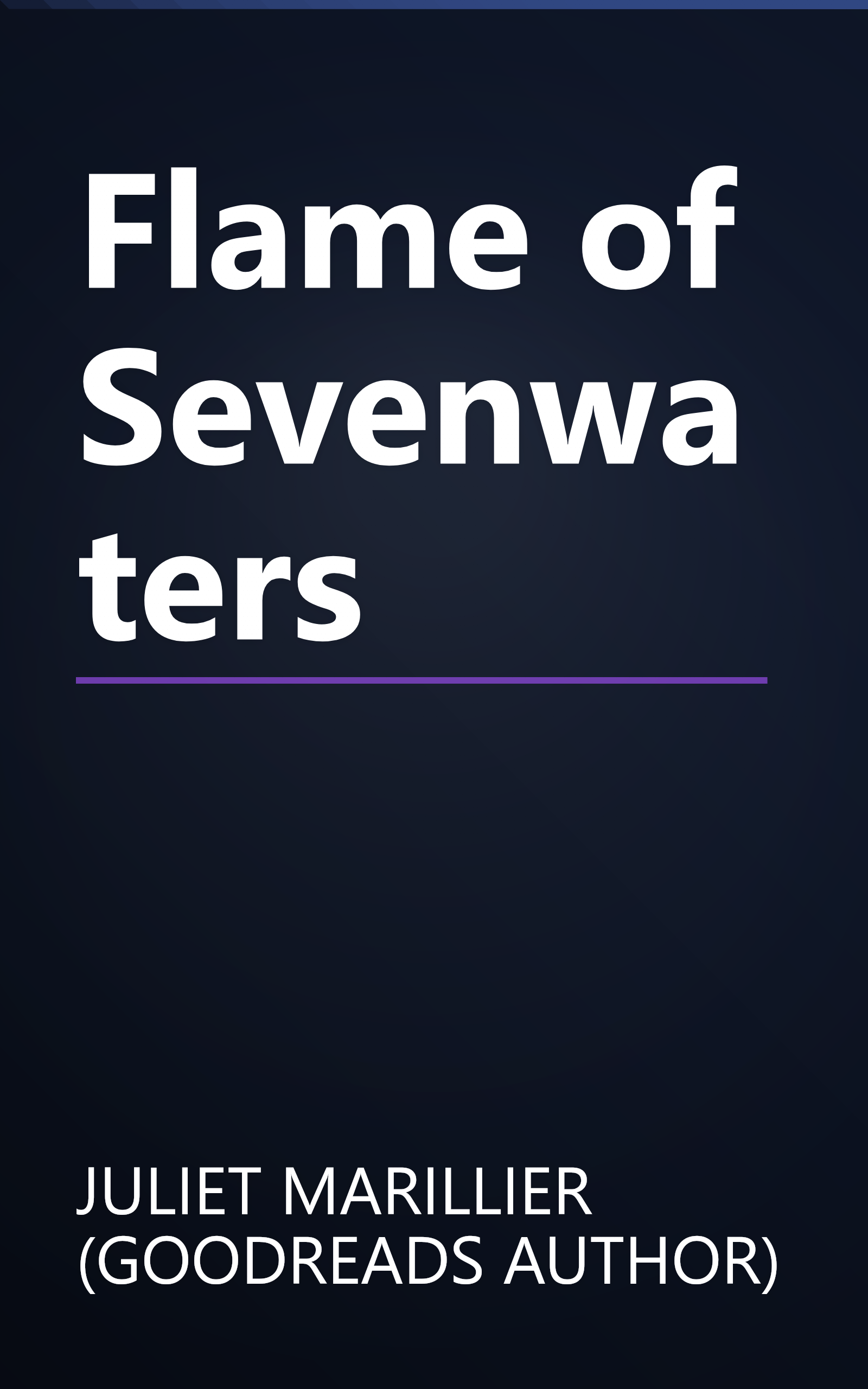 Flame of Sevenwaters book cover