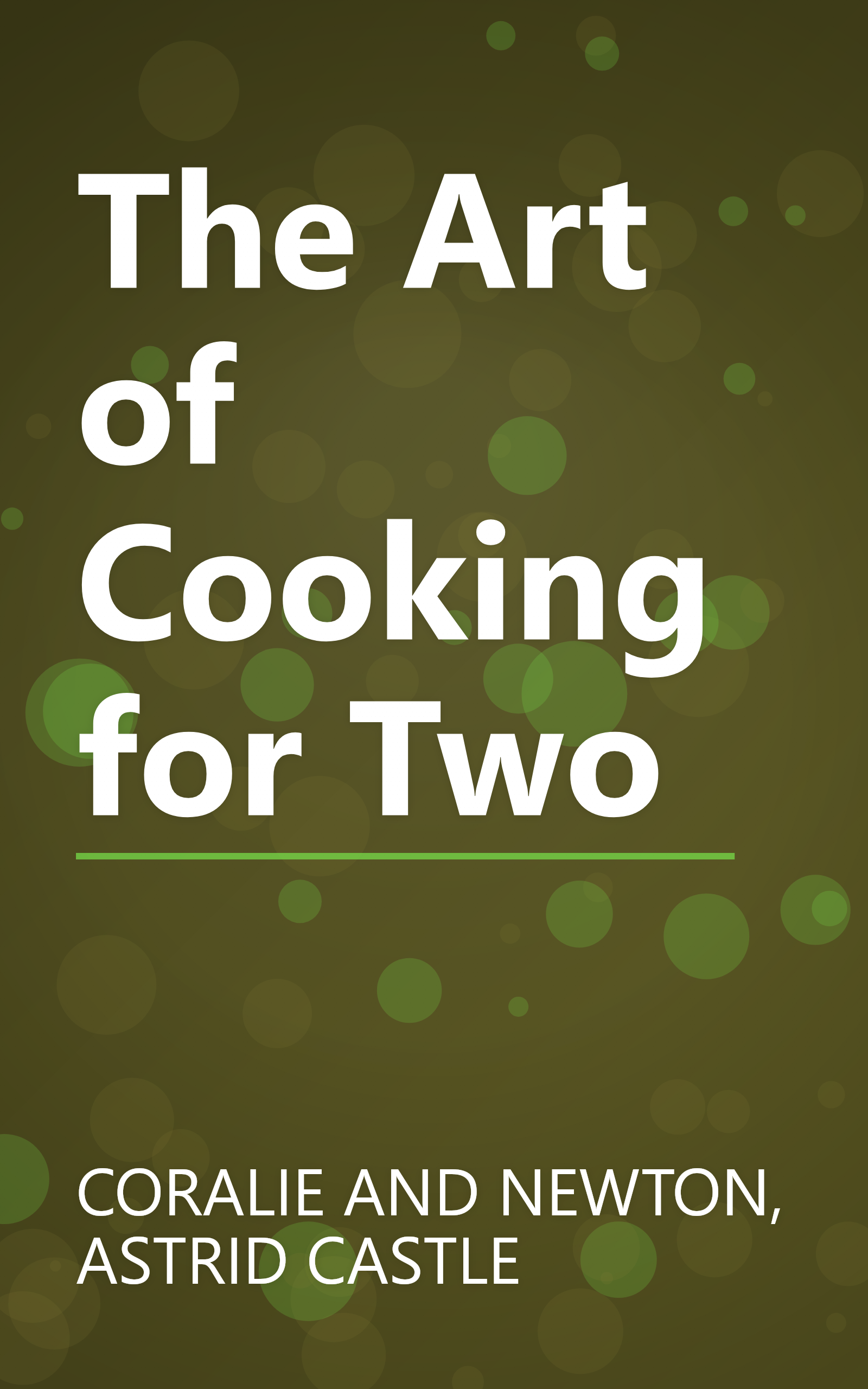 The Art of Cooking for Two book cover