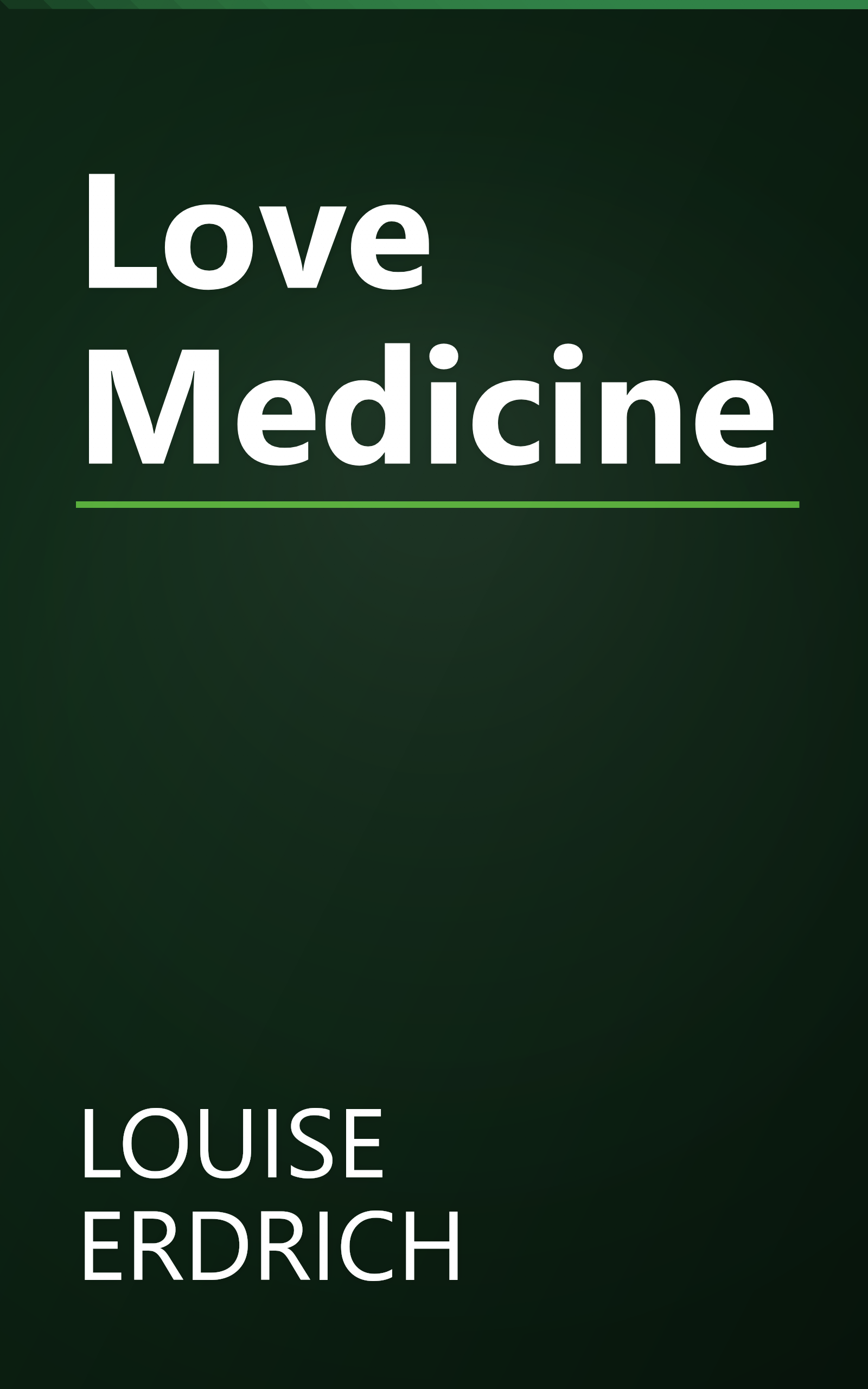 Love Medicine book cover