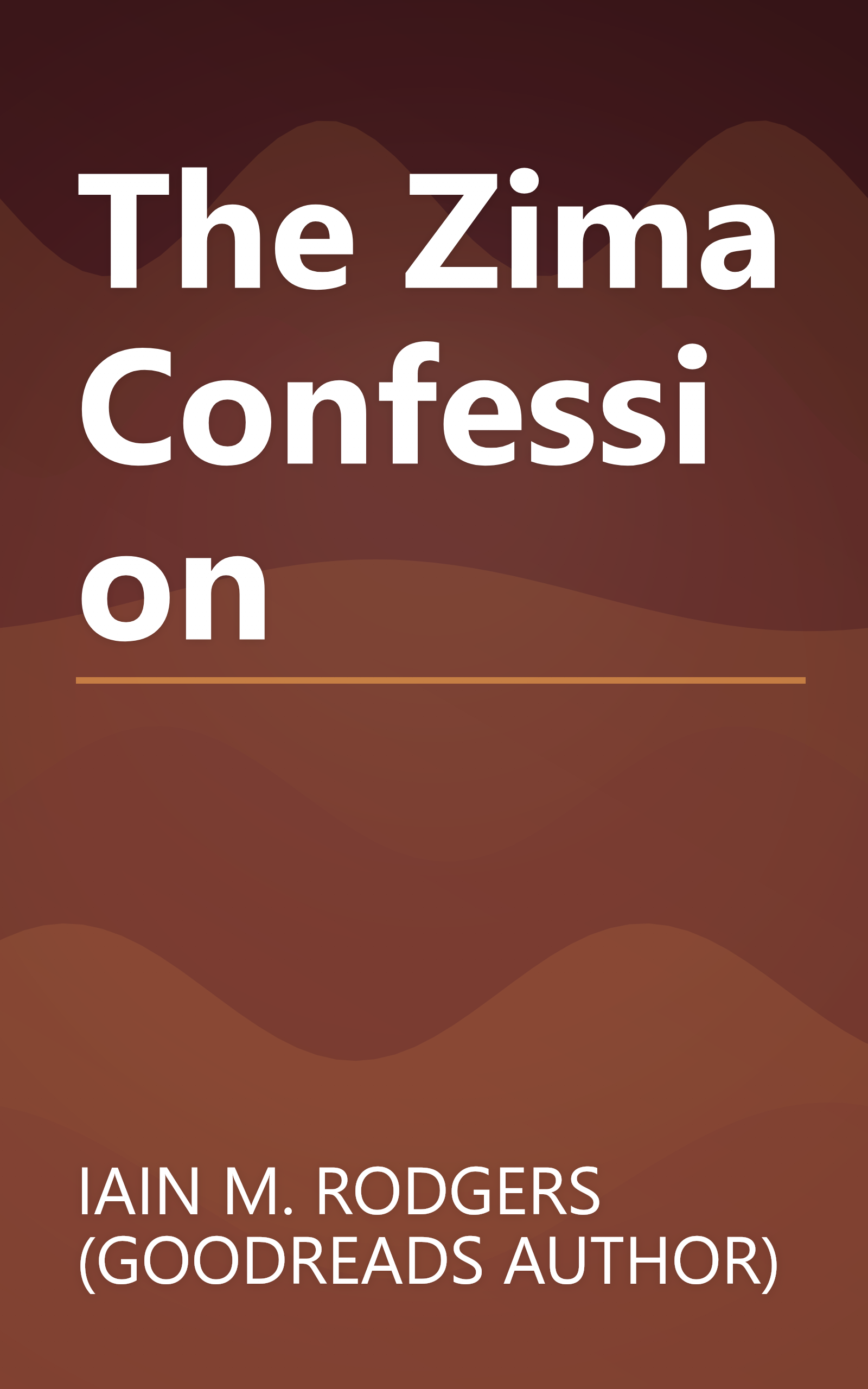 The Zima Confession book cover