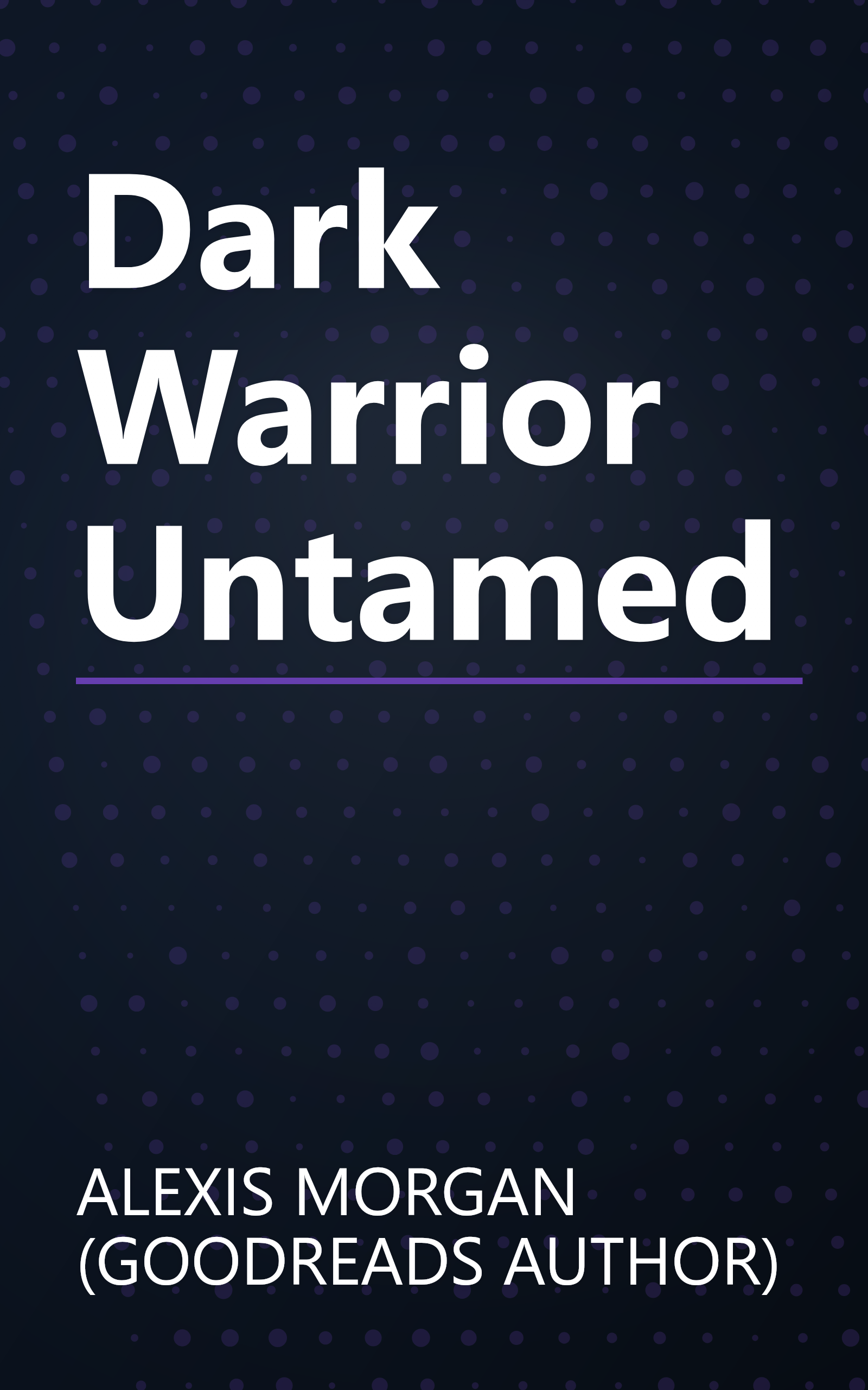 Dark Warrior Untamed book cover