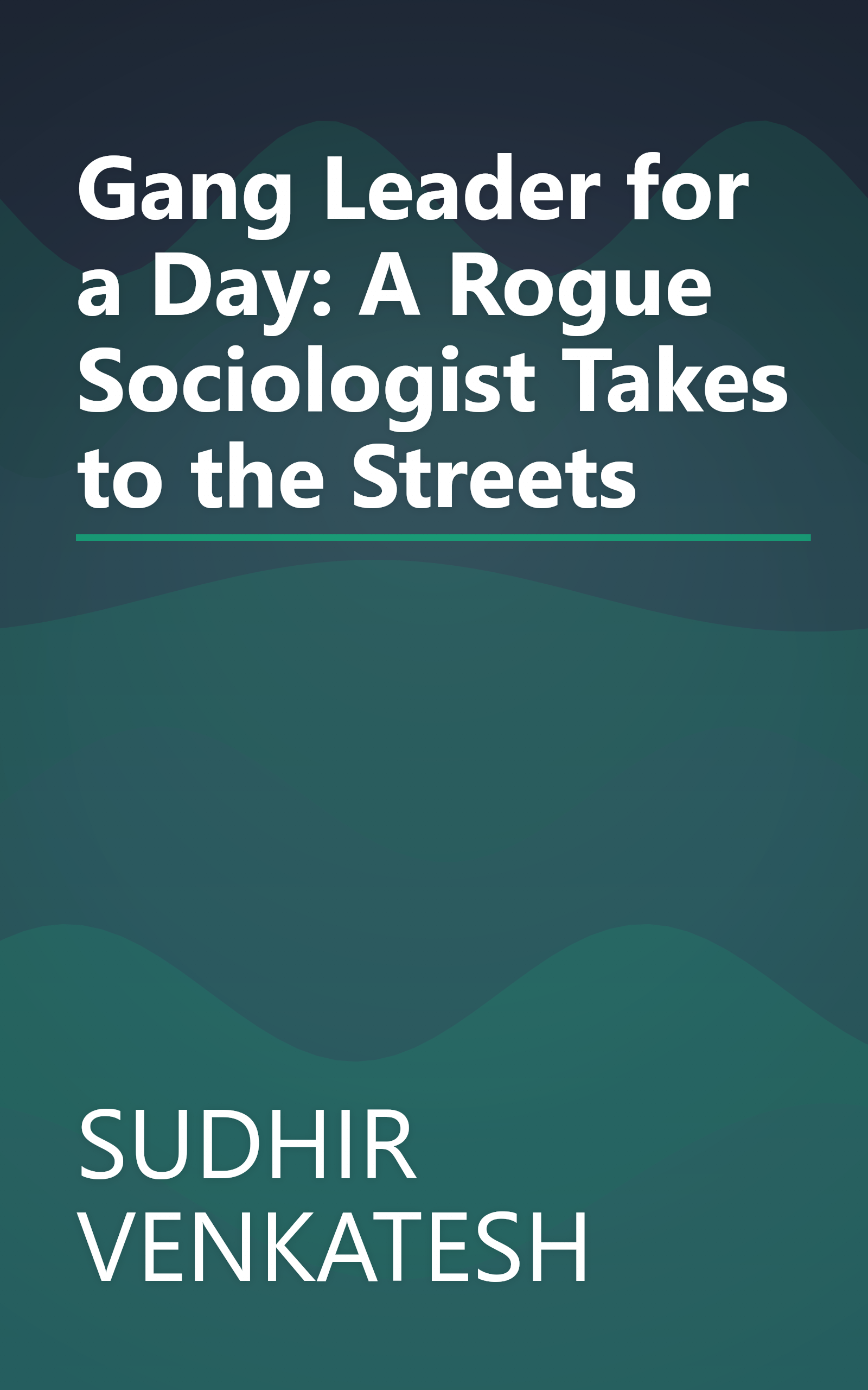 Gang Leader for a Day: A Rogue Sociologist Takes to the Streets book cover