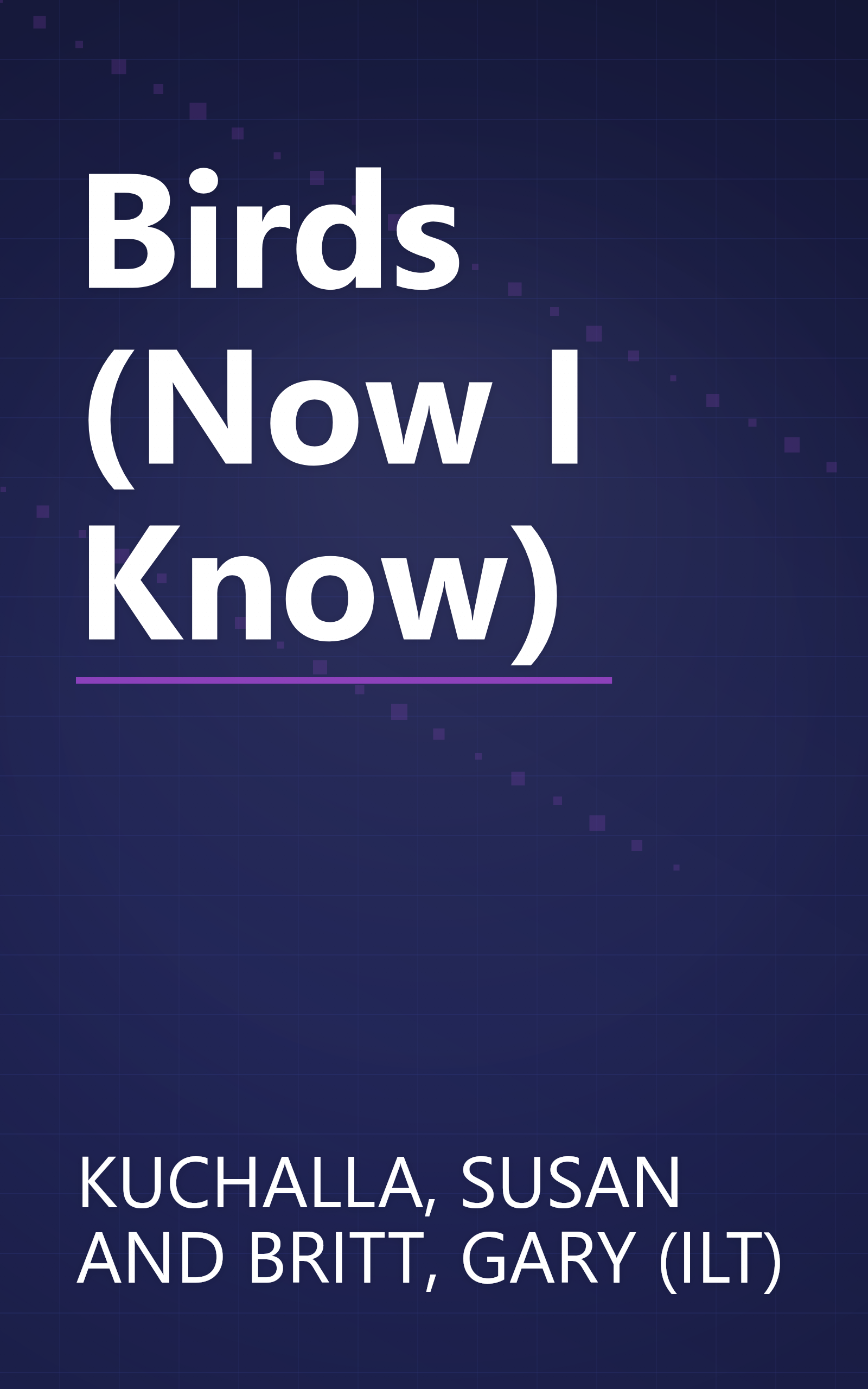 Birds (Now I Know) book cover