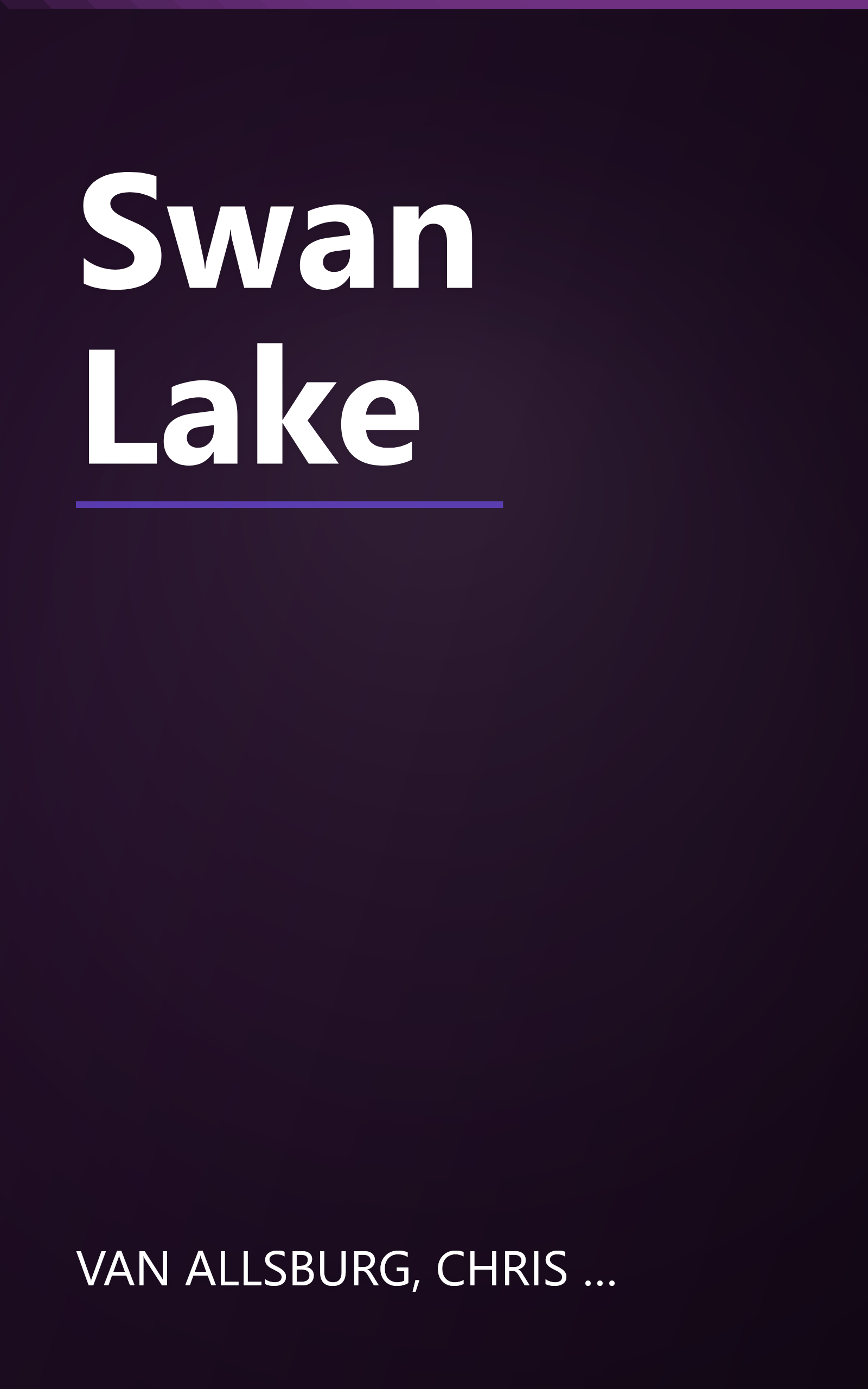 Swan Lake book cover