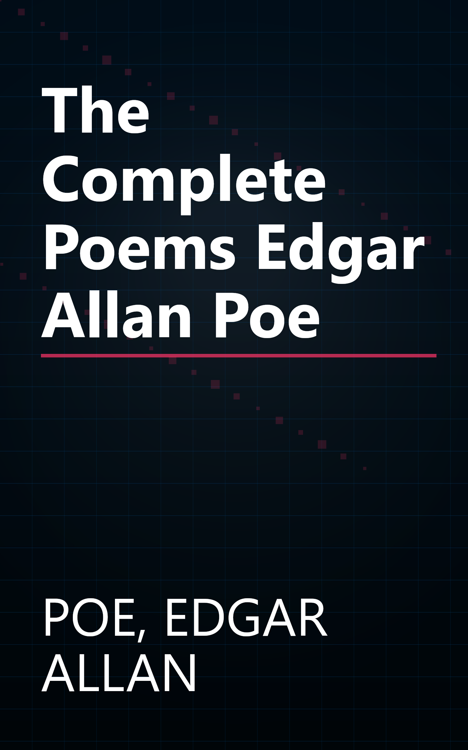 The Complete Poems Edgar Allan Poe book cover