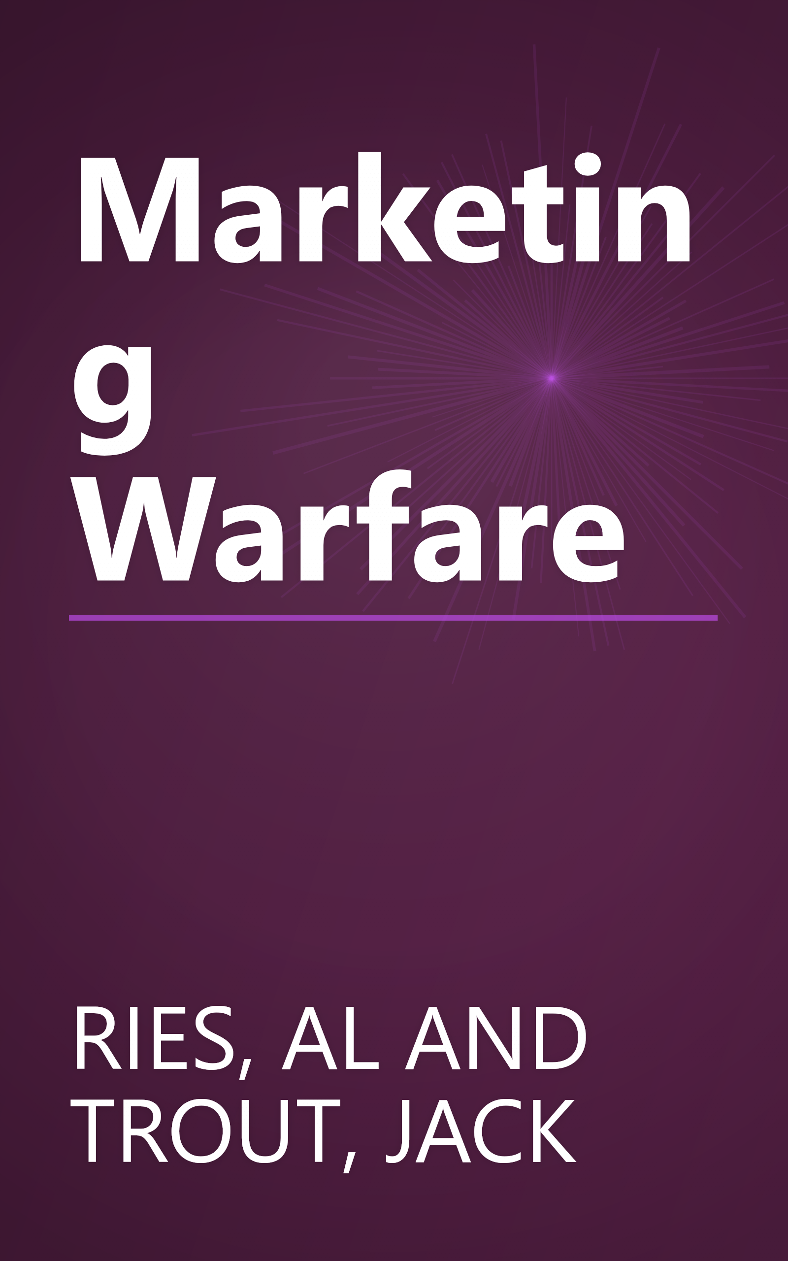 Marketing Warfare book cover