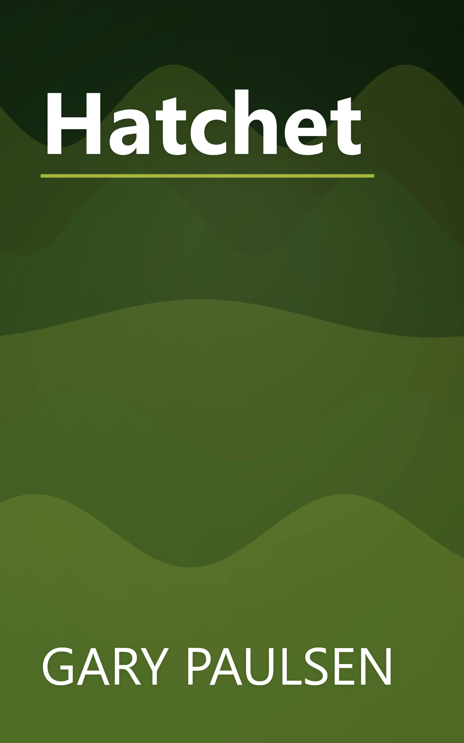Hatchet book cover